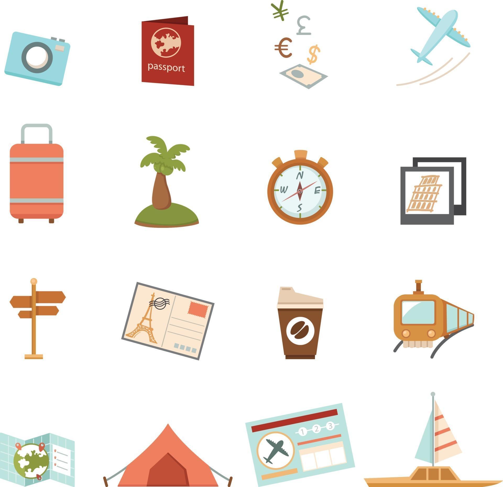conjunto de iconos de viaje 3101202 Vector en Vecteezy conjunto de iconos de viaje 3101202 Vector en Vecteezy