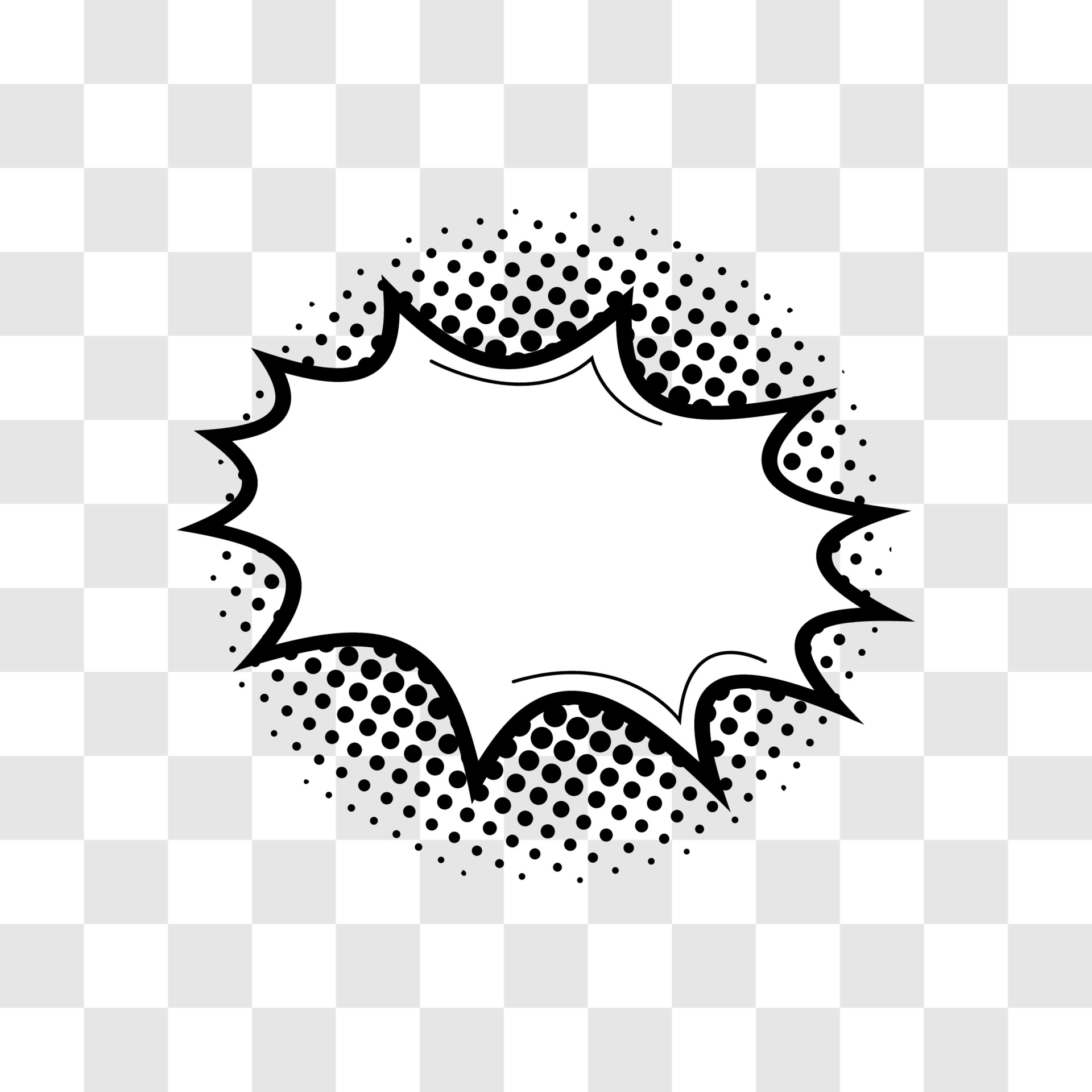 Comic Style Dialogue Box On Transparent Background 3101314 Vector Art Comic Style Dialogue Box On Transparent Background 3101314 Vector Art