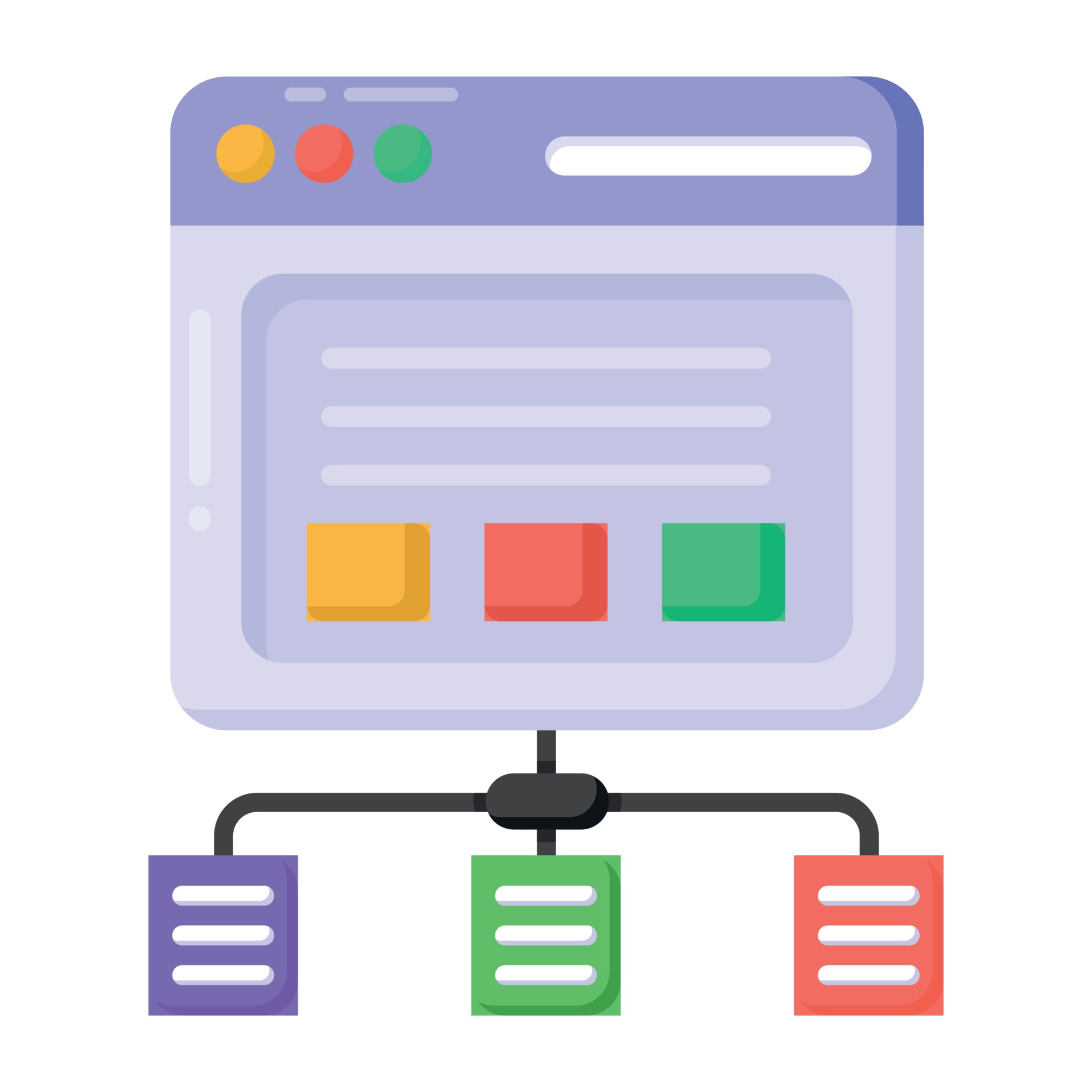 Web Hierarchy and Structure 3104716 Vector Art at Vecteezy