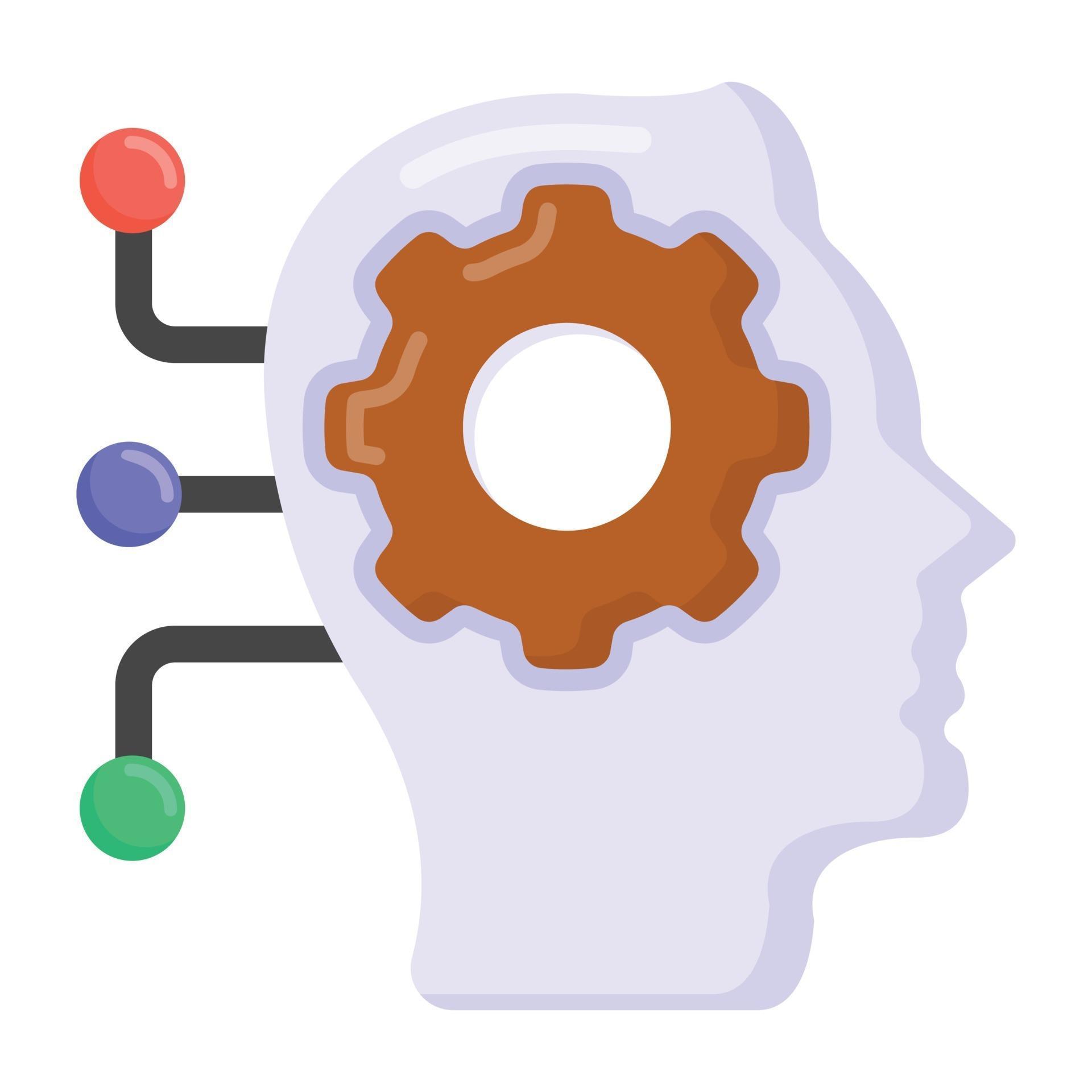 Brain Automation Learning 3104815 Vector Art at Vecteezy