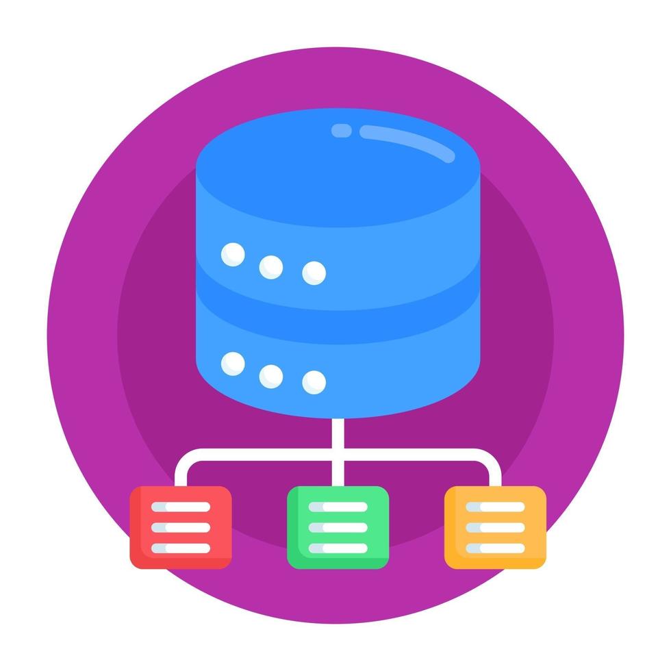 Shared Database Server 3104910 Vector Art at Vecteezy