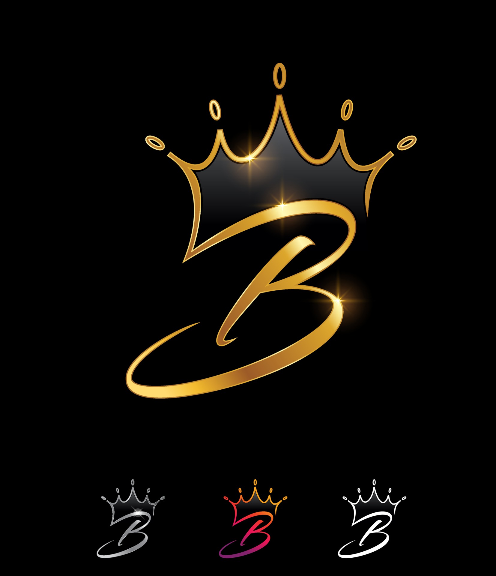 Golden Monogram Crown Initial Letter B 3107210 Vector Art at Vecteezy Golden Monogram Crown Initial Letter B 3107210 Vector Art at Vecteezy