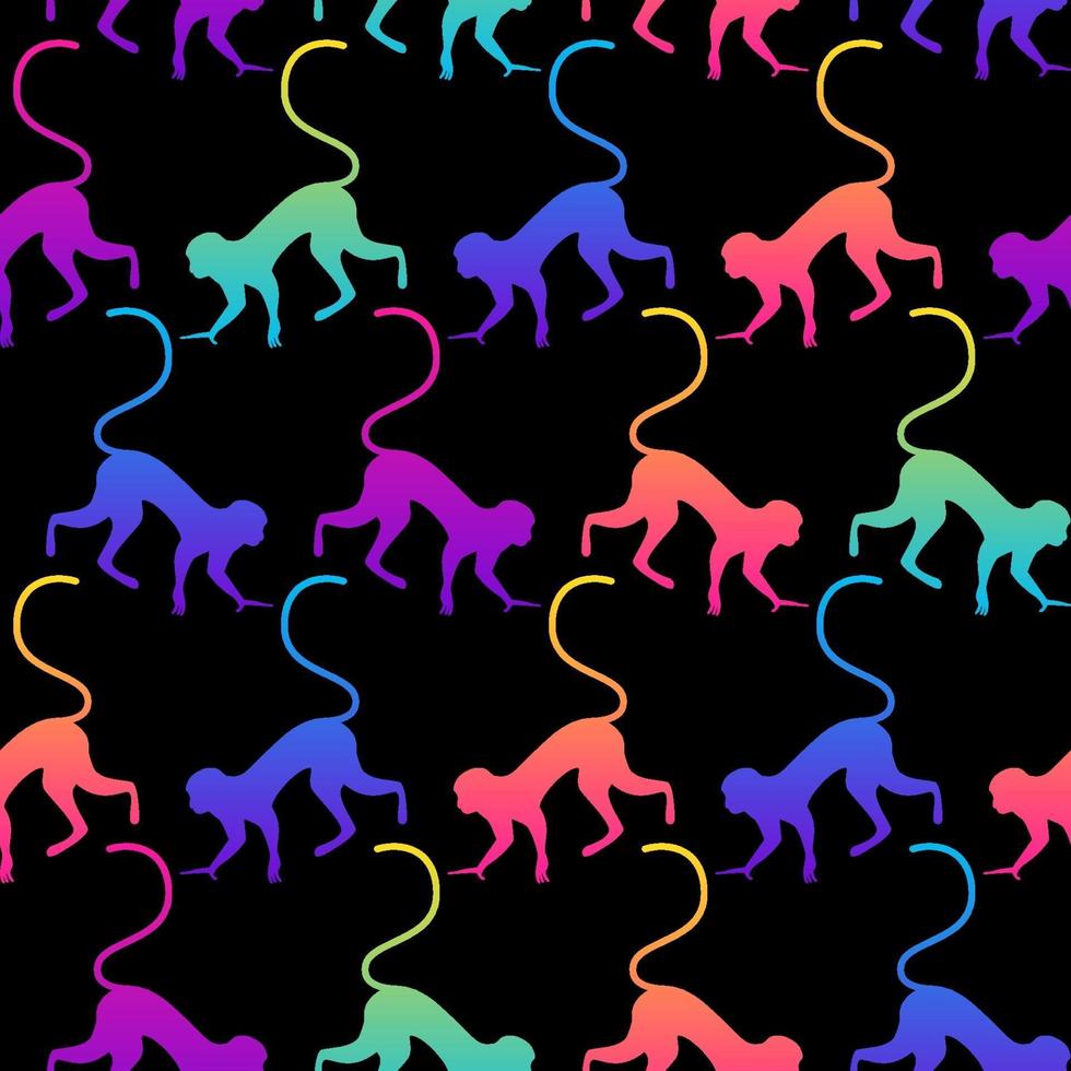 Abstract rainbow seamless pattern background. 3107360 Vector Art at ...