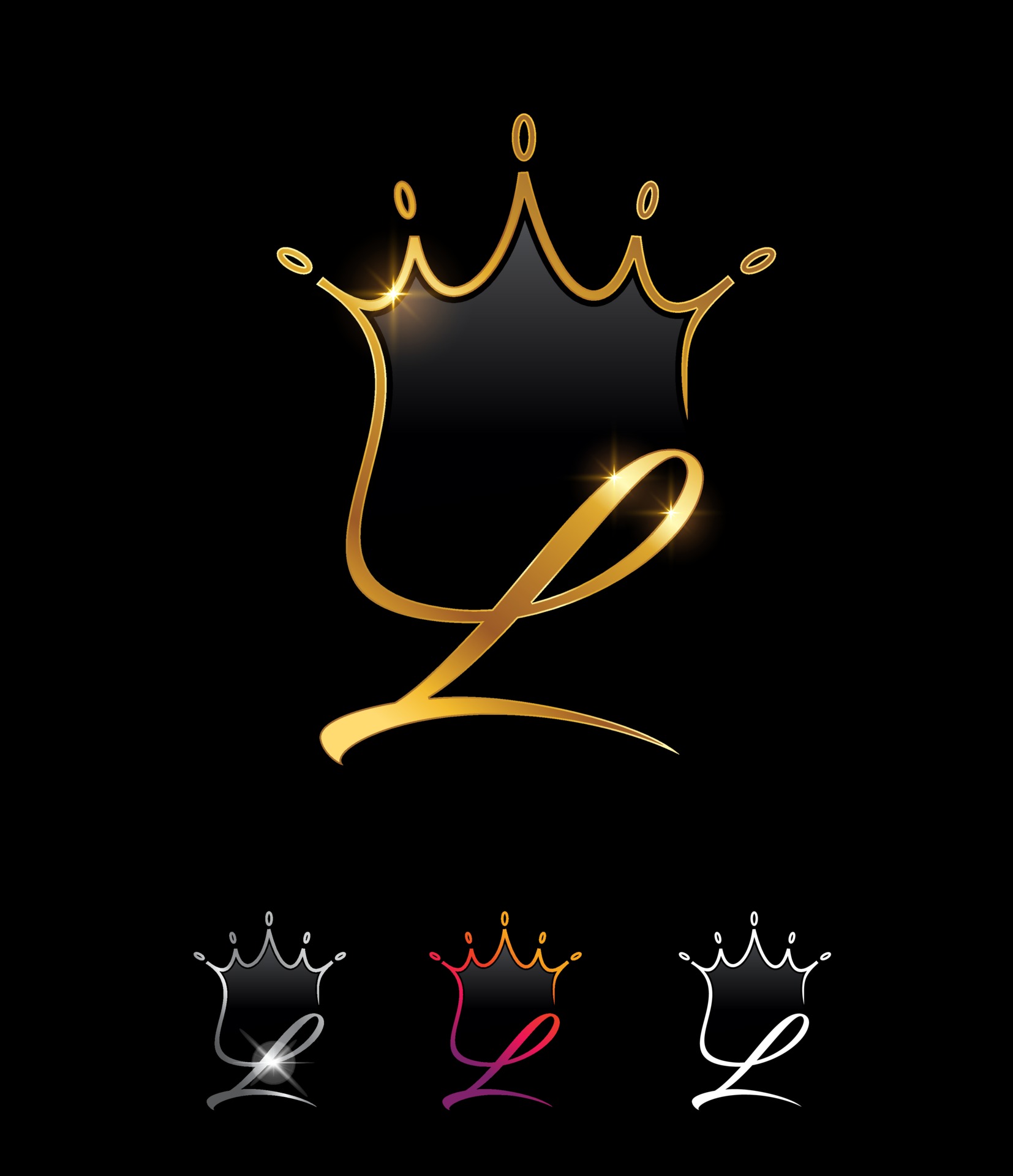 Golden Monogram Crown Initial Letter L 3108102 Vector Art at Vecteezy Golden Monogram Crown Initial Letter L 3108102 Vector Art at Vecteezy