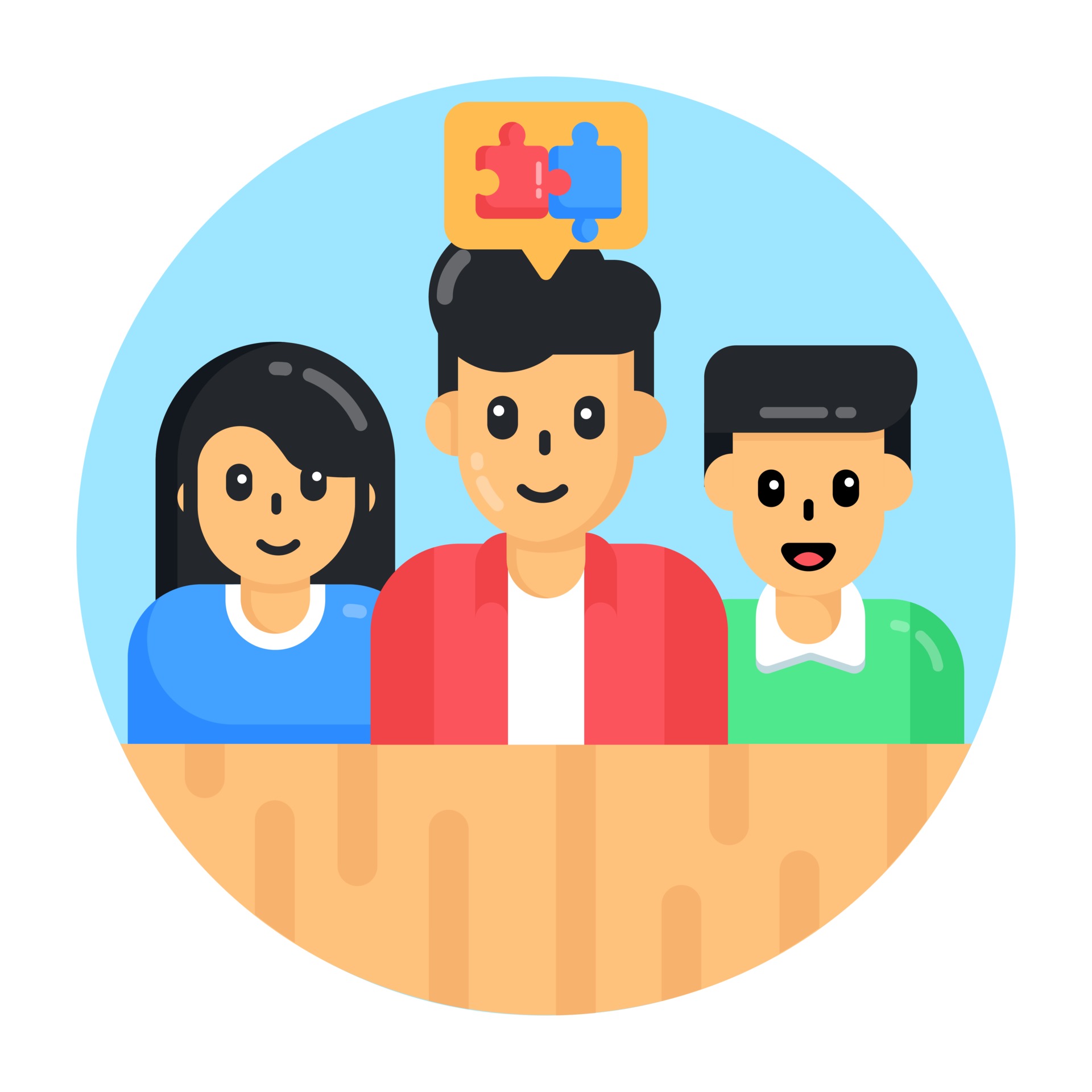 Problem Solving Teamwork 3111313 Vector Art at Vecteezy