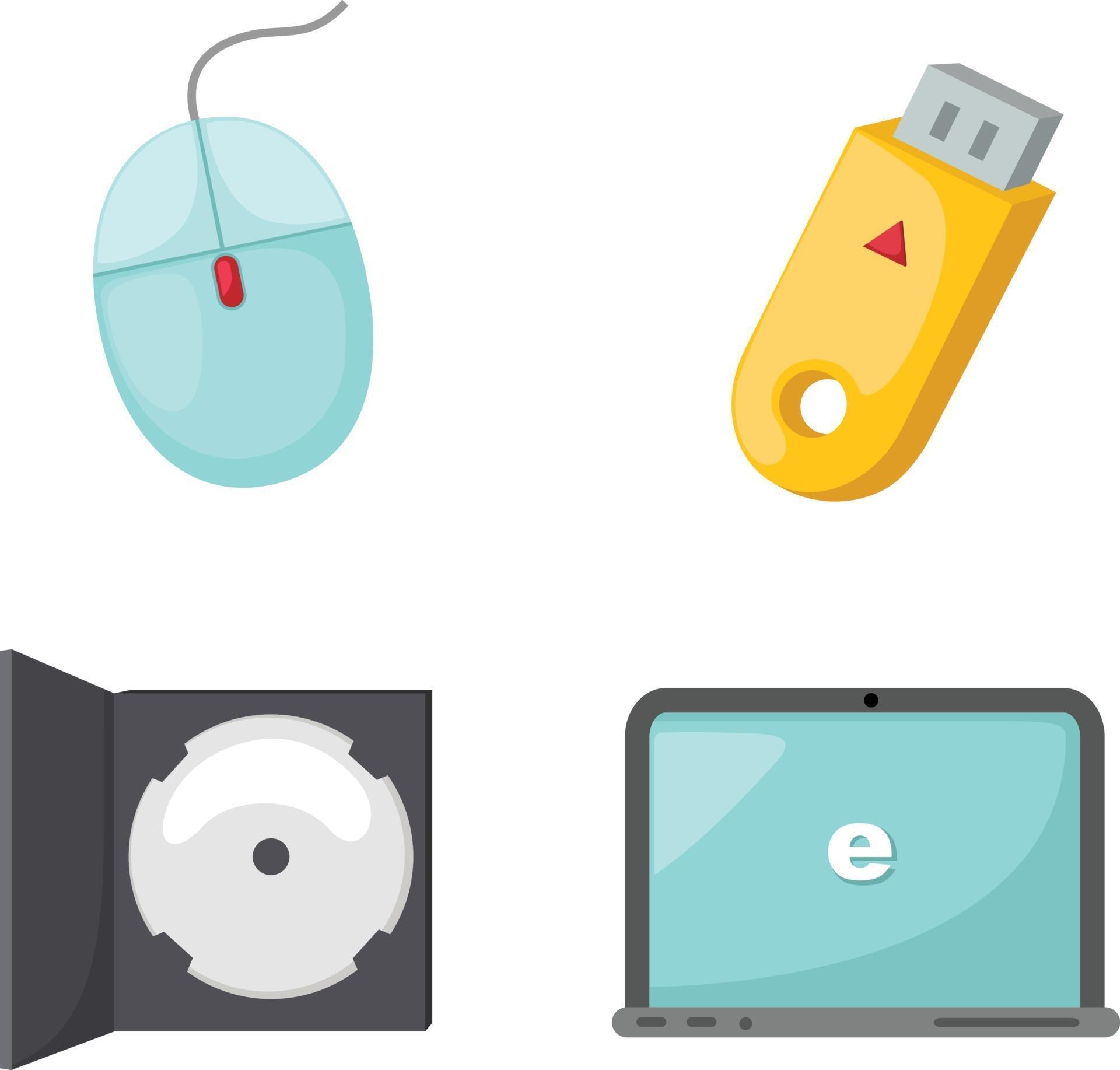 Computer set vector 3116333 Vector Art at Vecteezy