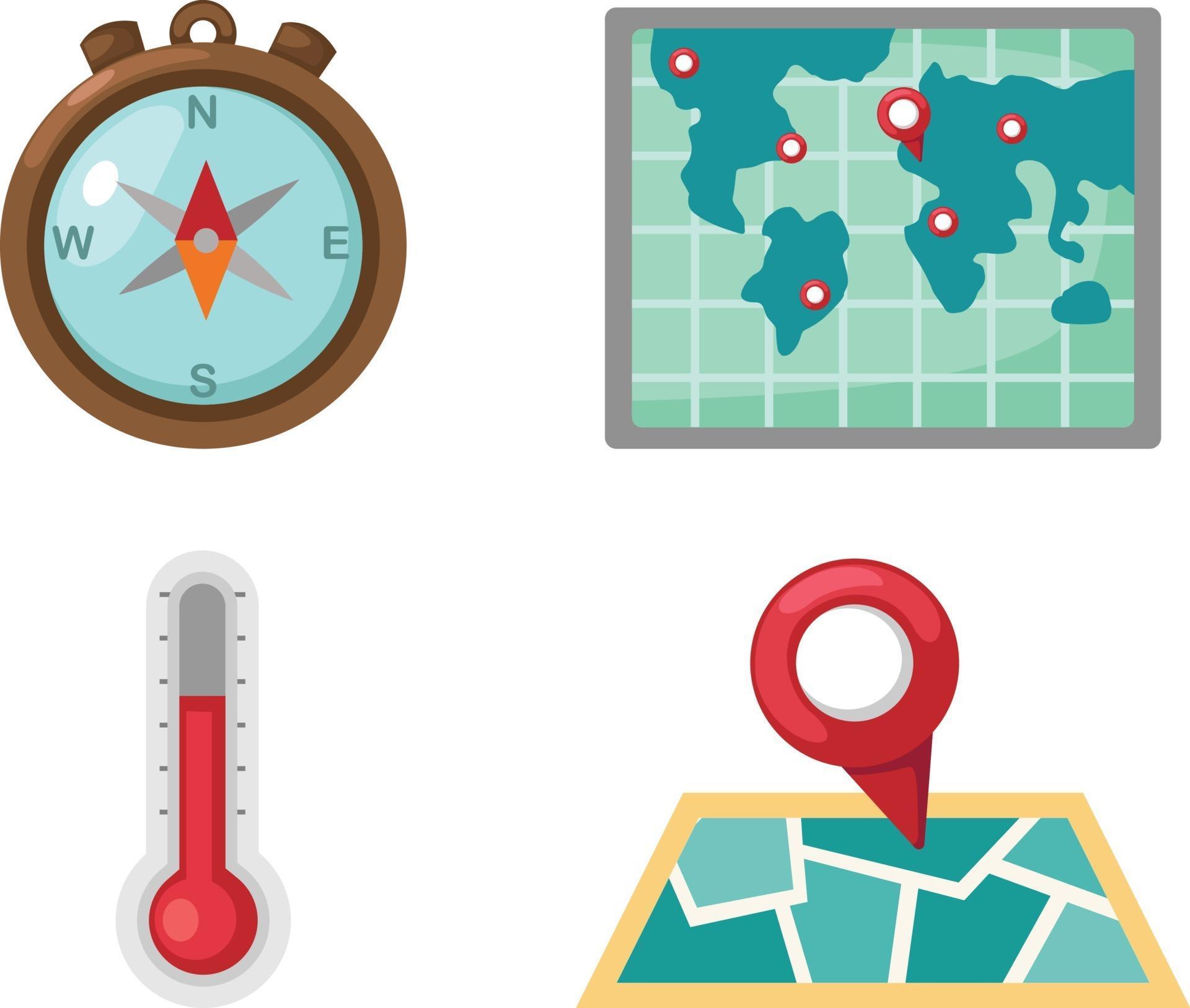 Map set vector 3116408 Vector Art at Vecteezy