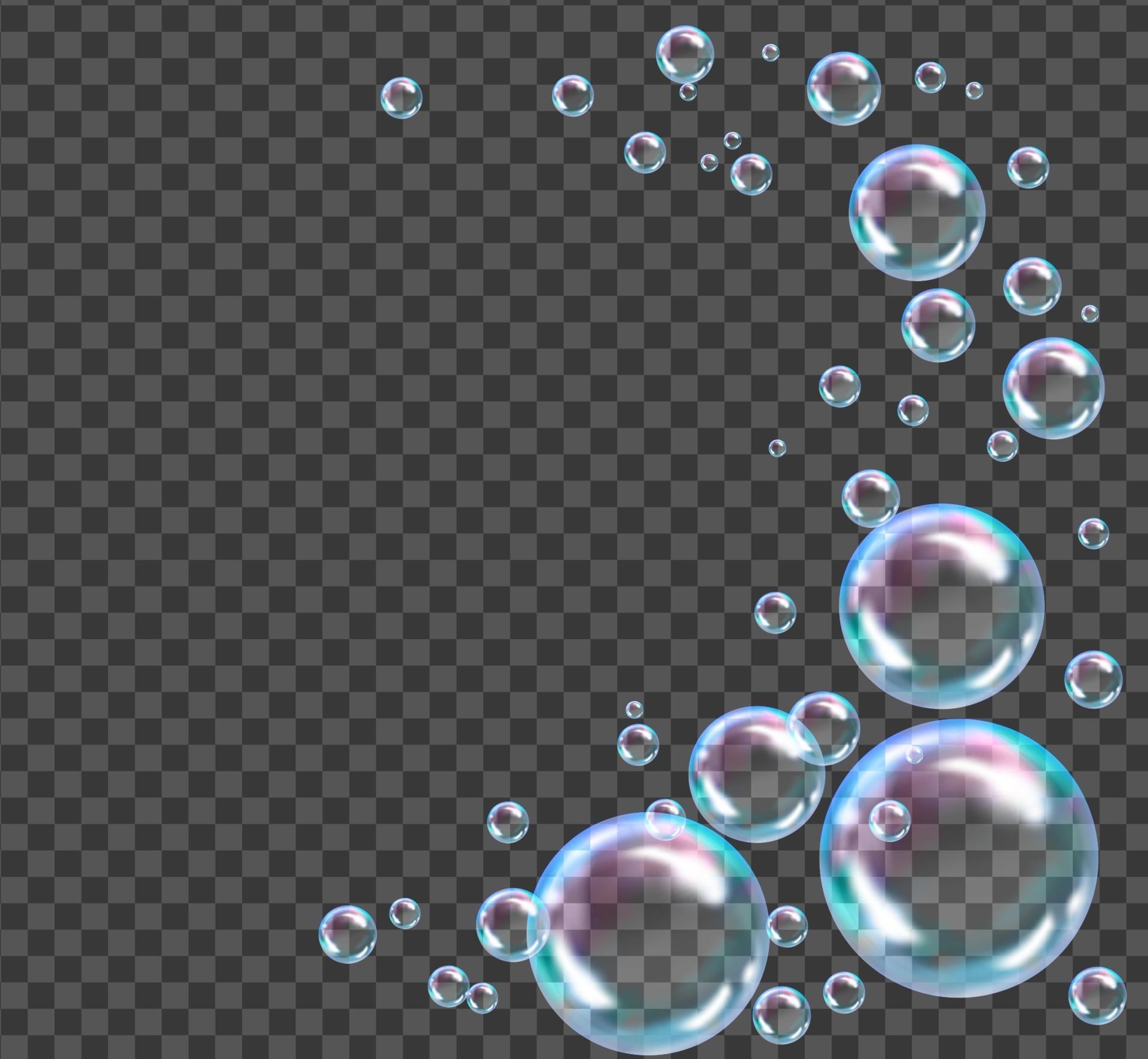 Vector illustration of soap bubbles. 3118080 Vector Art at Vecteezy