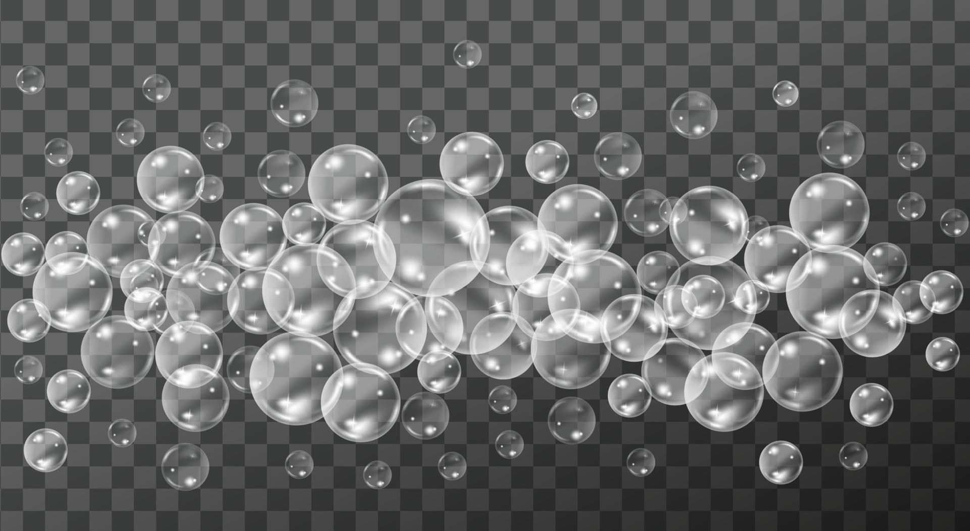 Vector illustration of soap bubbles. 3118101 Vector Art at Vecteezy
