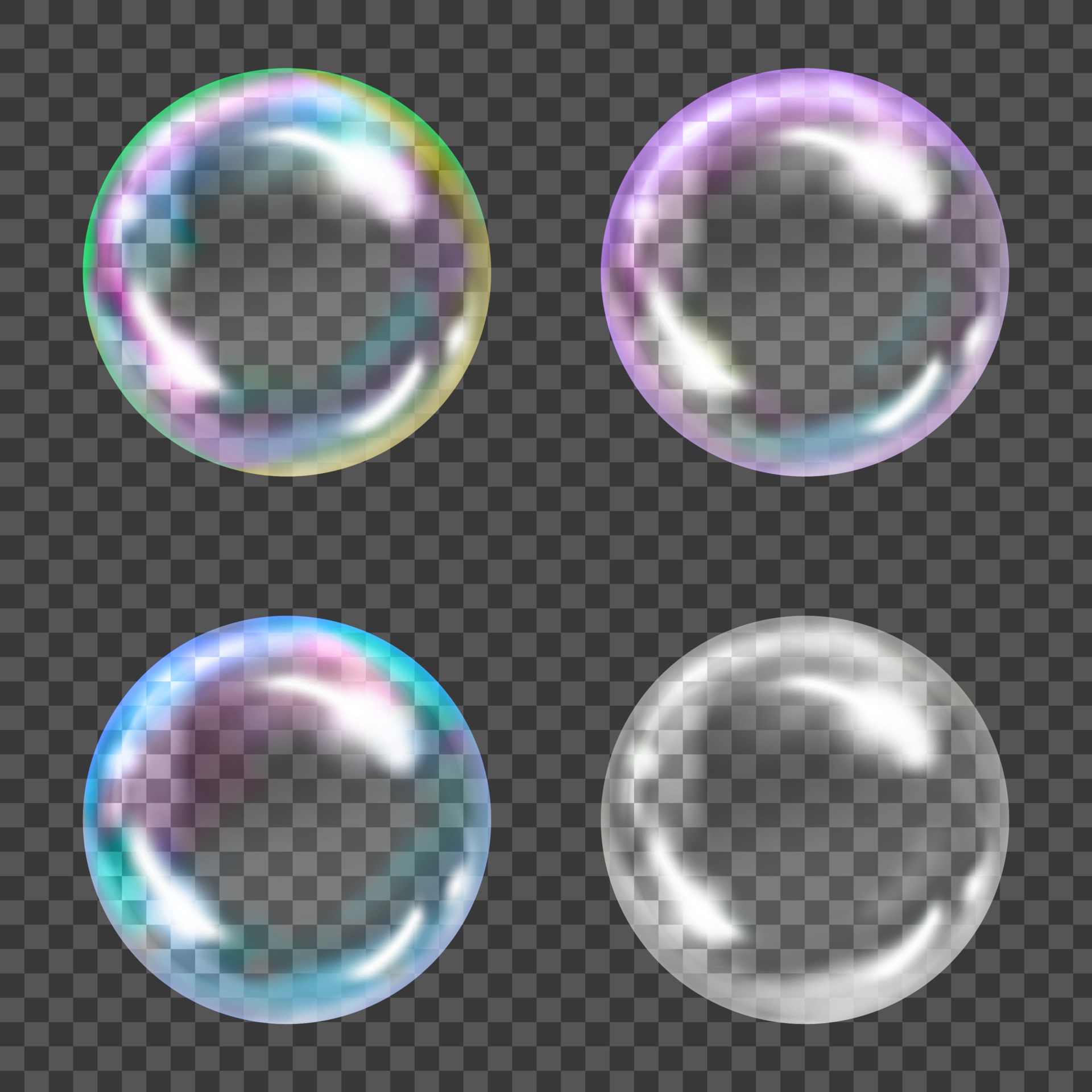 Vector illustration of soap bubbles. 3118107 Vector Art at Vecteezy