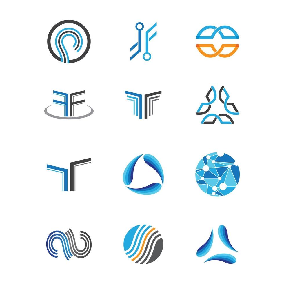 Abstract logo images illustration 3120177 Vector Art at Vecteezy