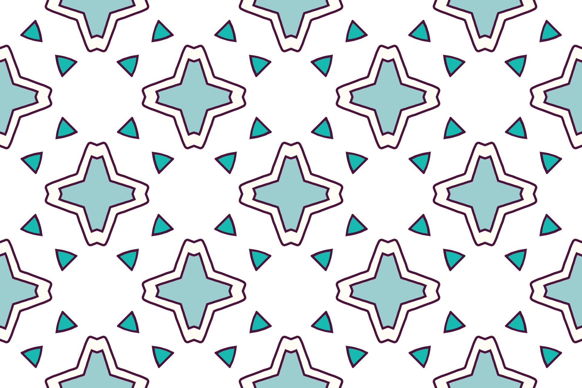 Abstract Pattern star vector illustration eps10 3126711 Vector Art at ...