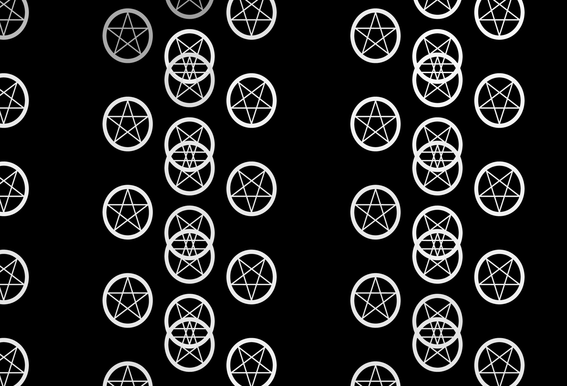 Dark Gray vector pattern with magic elements. 3128829 Vector Art at ...