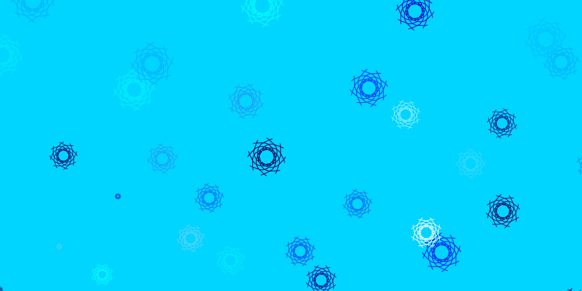 Light BLUE vector pattern with abstract shapes. 3131199 Vector Art at ...