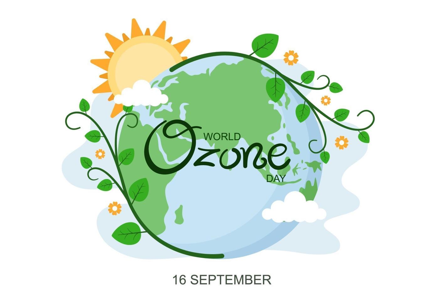 World Ozone Day Background Vector Illustration 3131698 Vector Art at Vecteezy