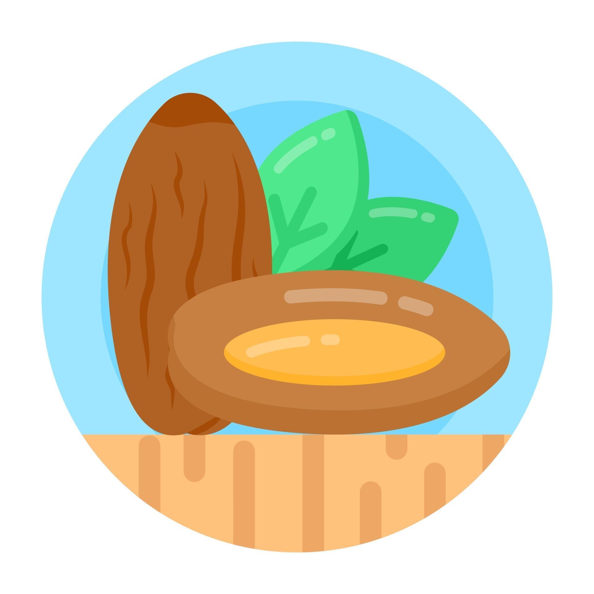 Dates and Ramadan food 3133195 Vector Art at Vecteezy