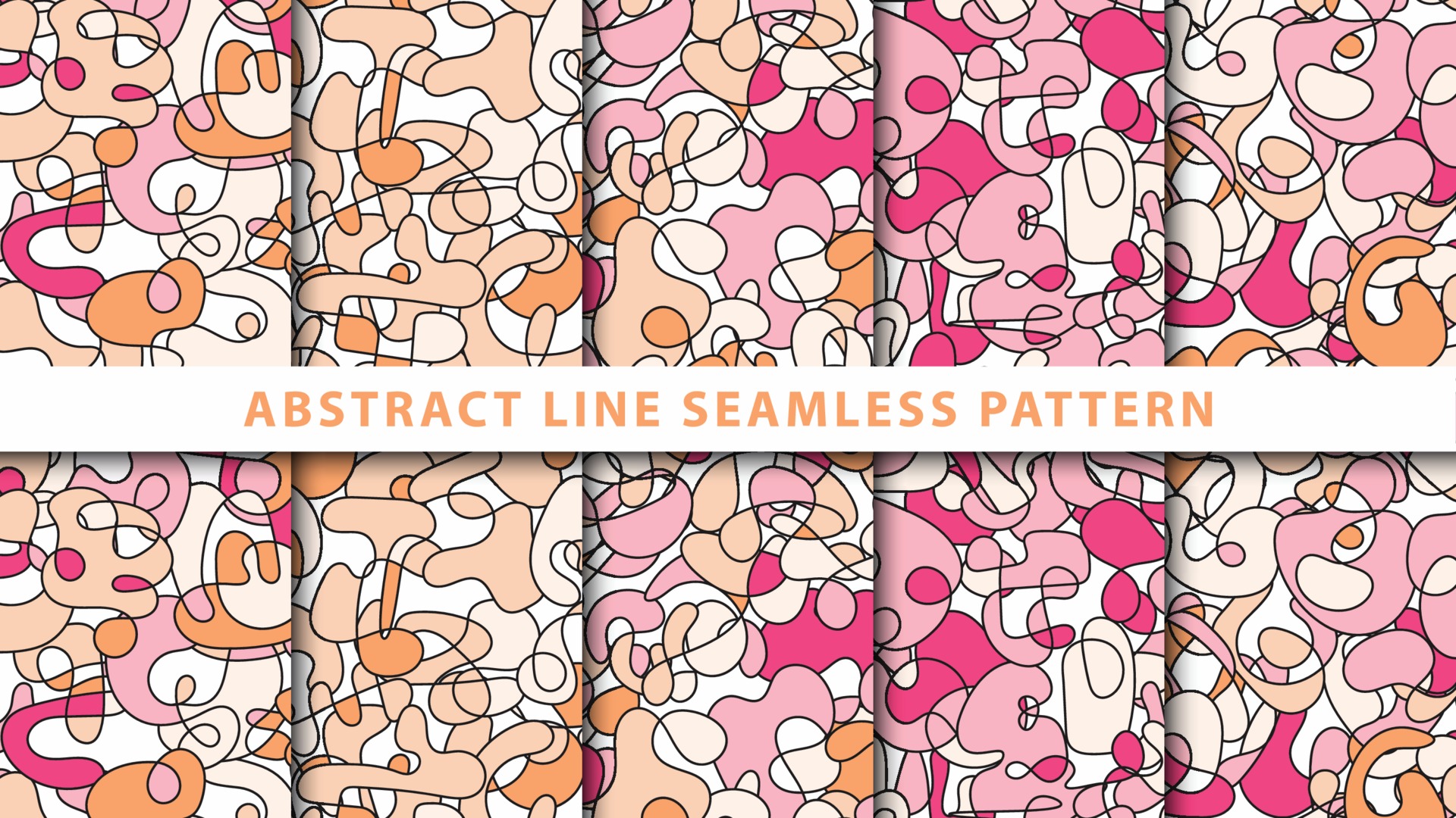 Collection Abstract Line Seamless Pattern 3134616 Vector Art At Vecteezy
