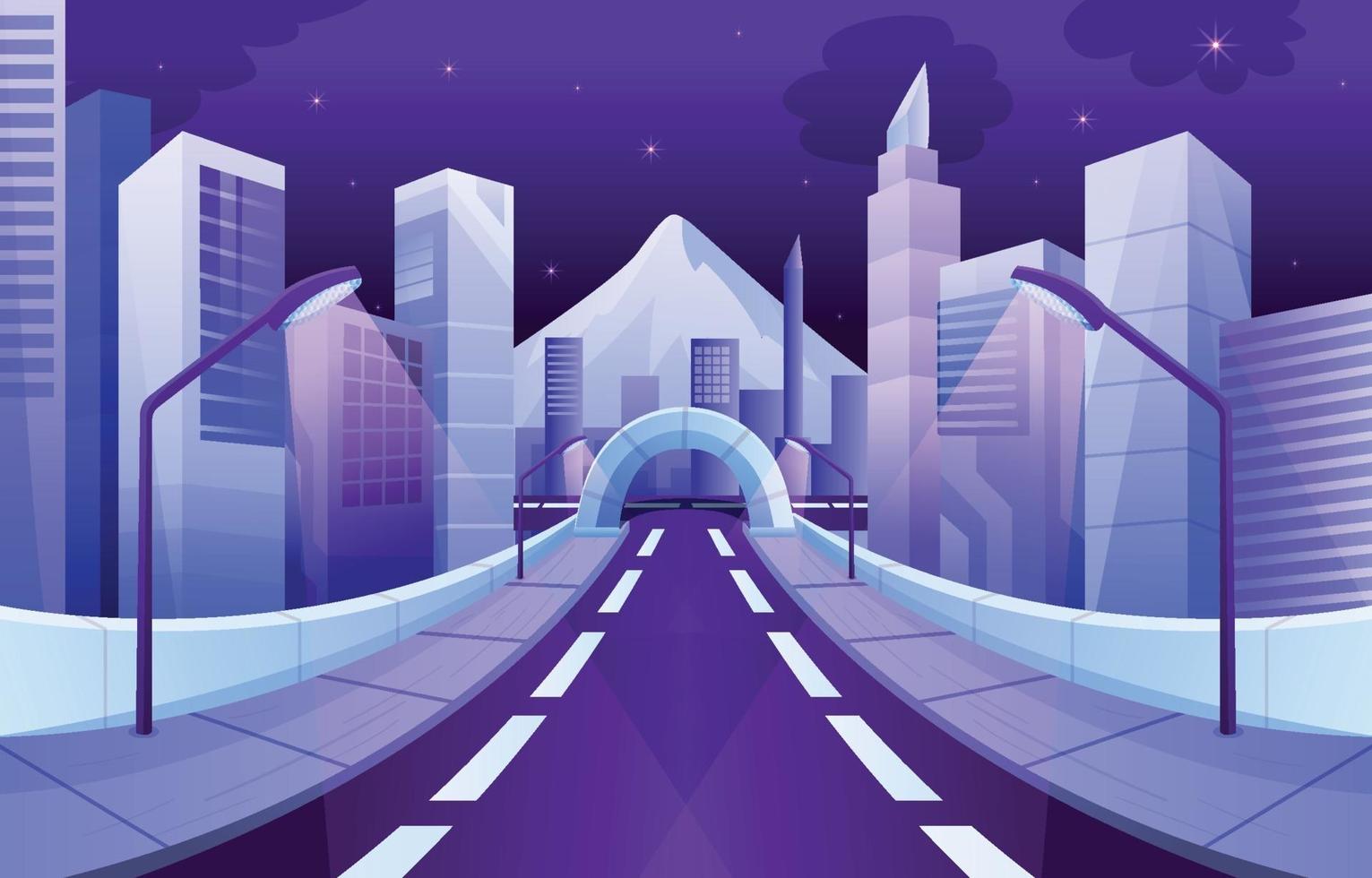 Downtown Street Vector Art, Icons, and Graphics for Free Download