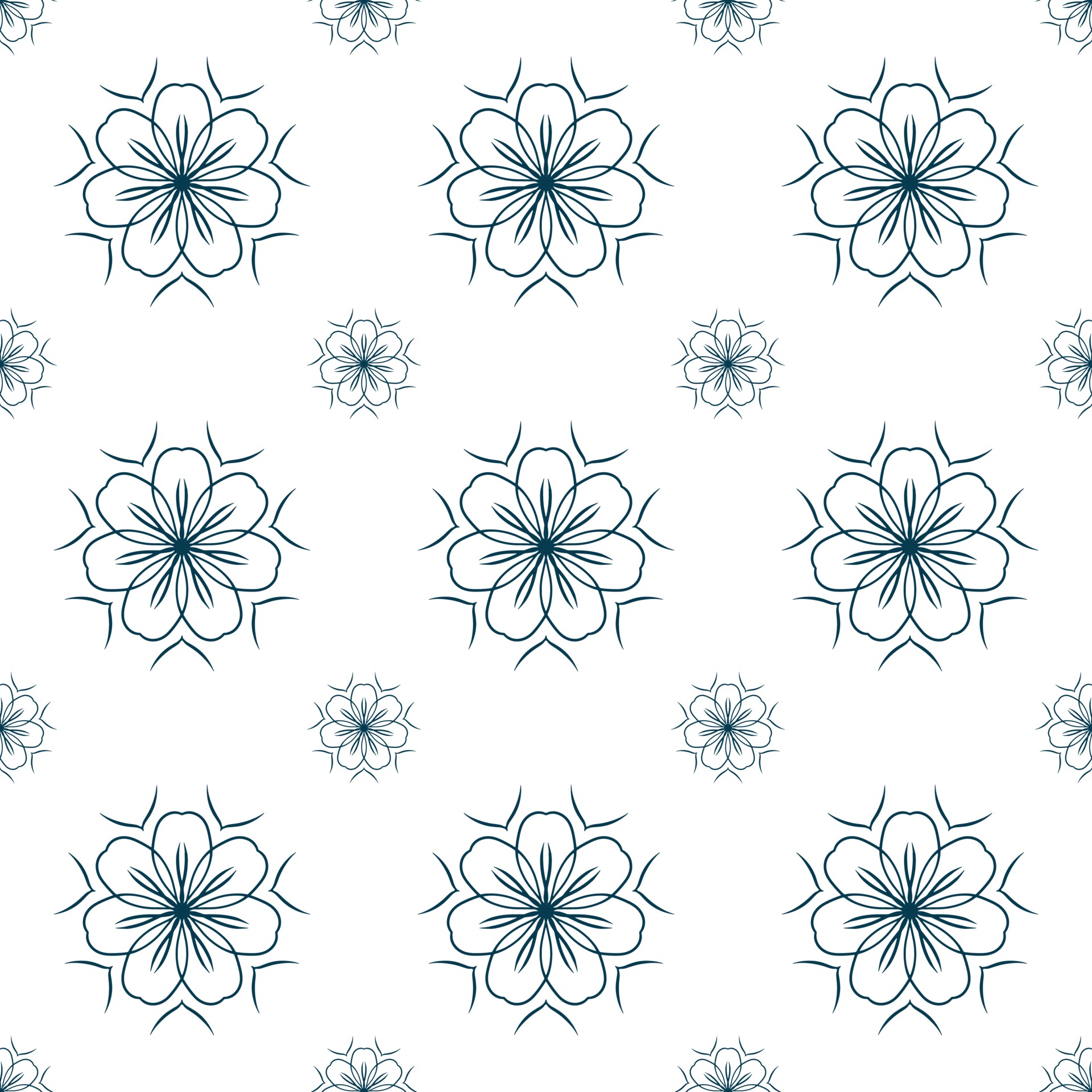 Hand-Drawn seamless repeat pattern, repeat pattern tiles. 3147659 ...
