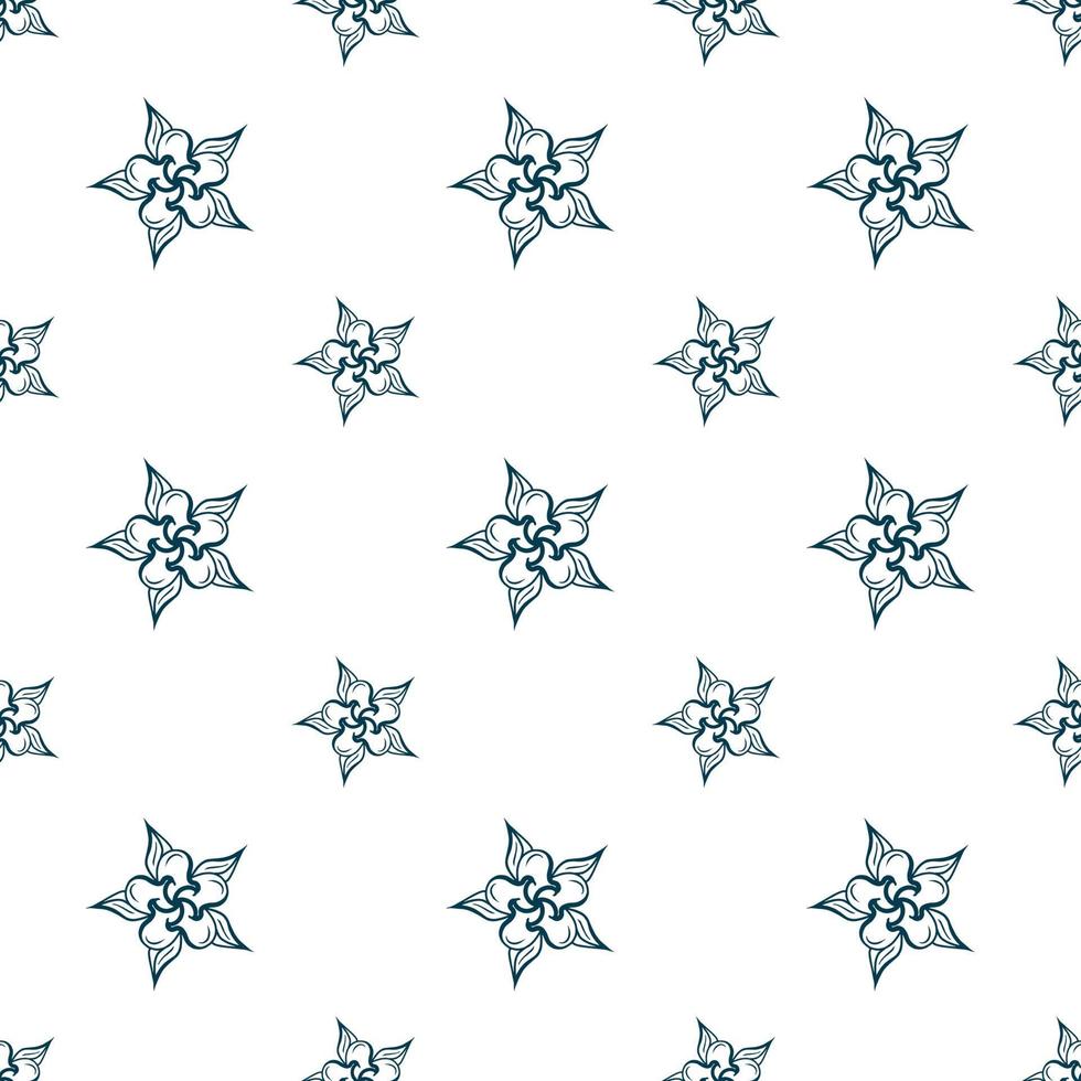 Hand drawn repeat pattern, seamless repeat pattern. 3147737 Vector Art ...