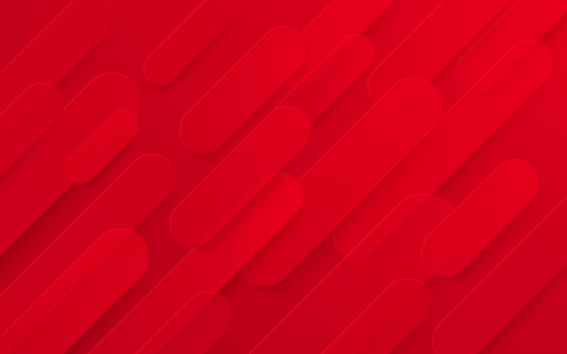 Dynamic Red Gradient Vibrant Color Round Diagonal Stripes Overlap