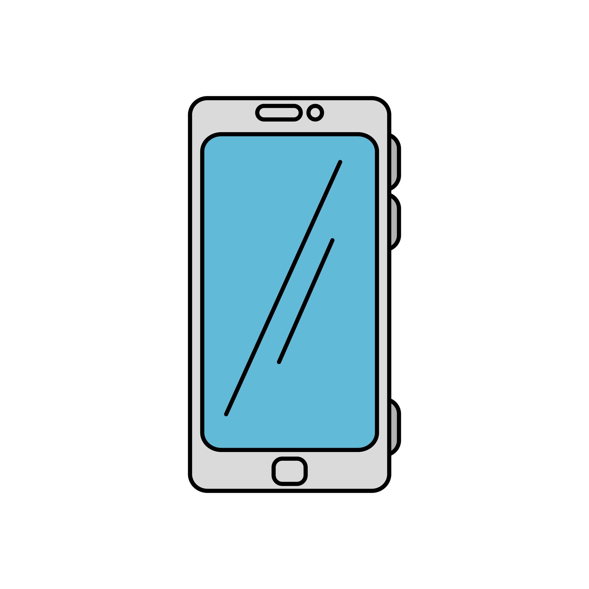 Isolated digital smartphone vector design 3171295 Vector Art at Vecteezy