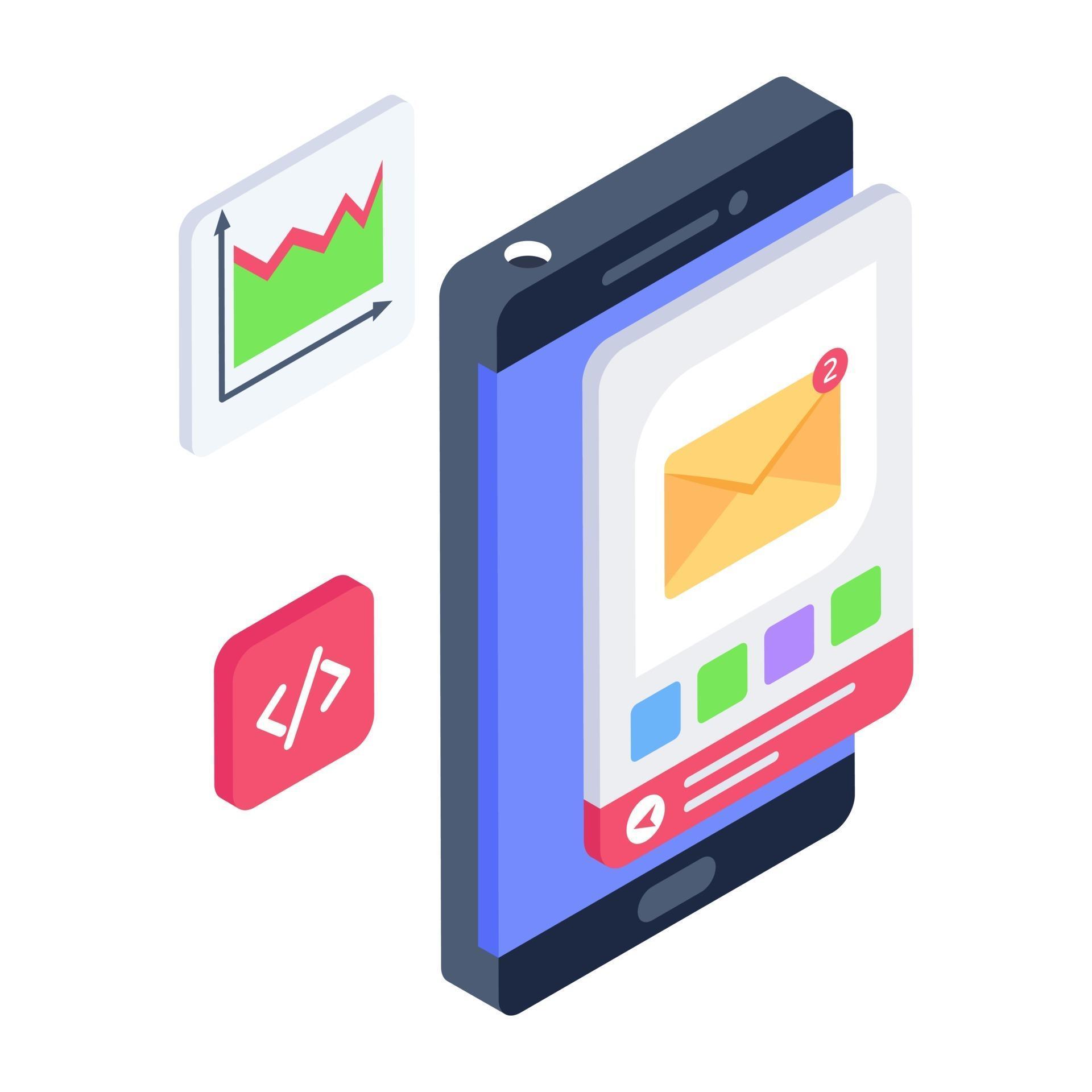 Mobile Mail Loading 3175980 Vector Art at Vecteezy