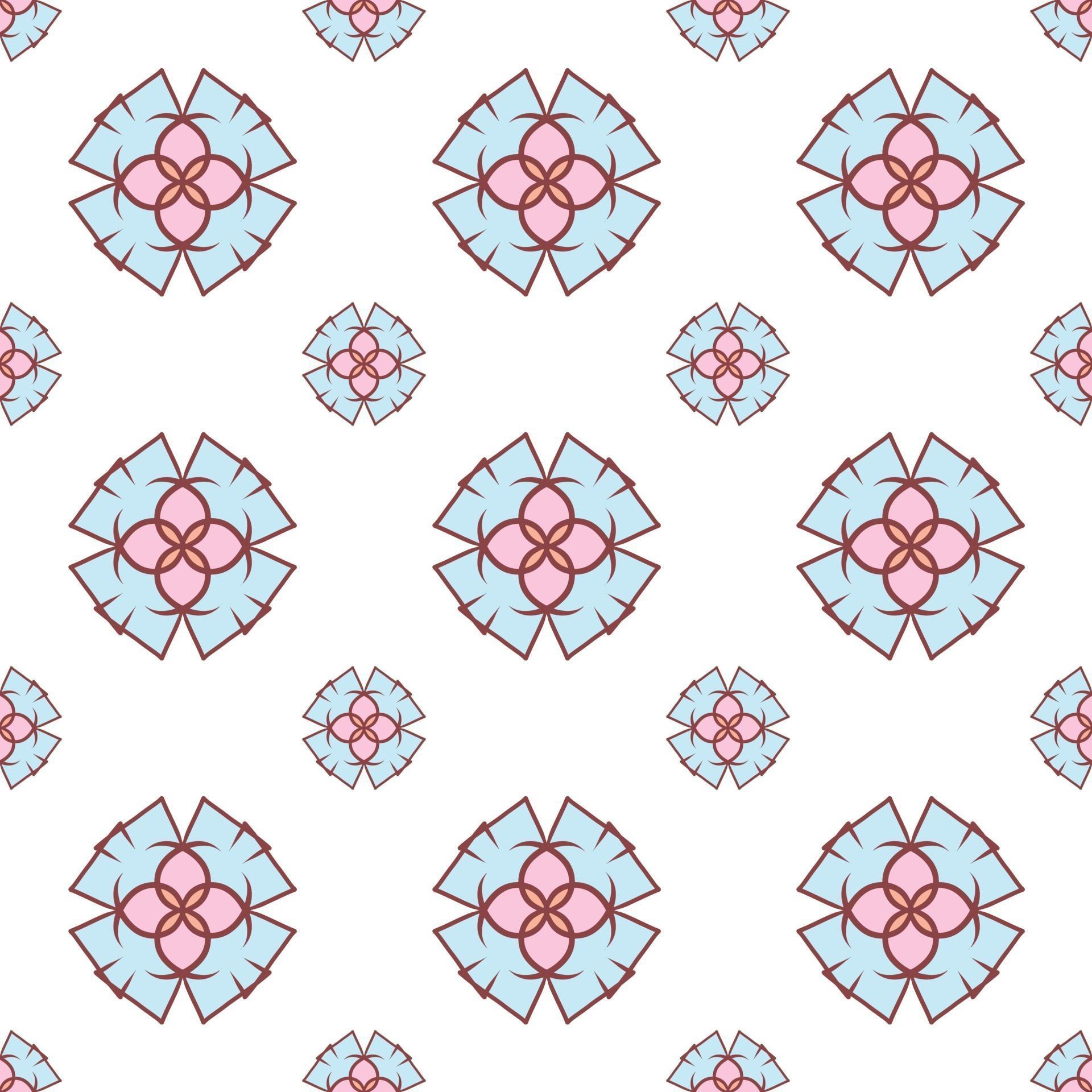 colorful vector repeat pattern, Hand drawn pattern or background ...