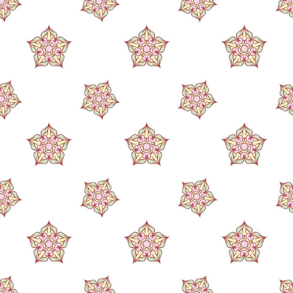 colorful vector repeat pattern, Hand drawn pattern or background ...