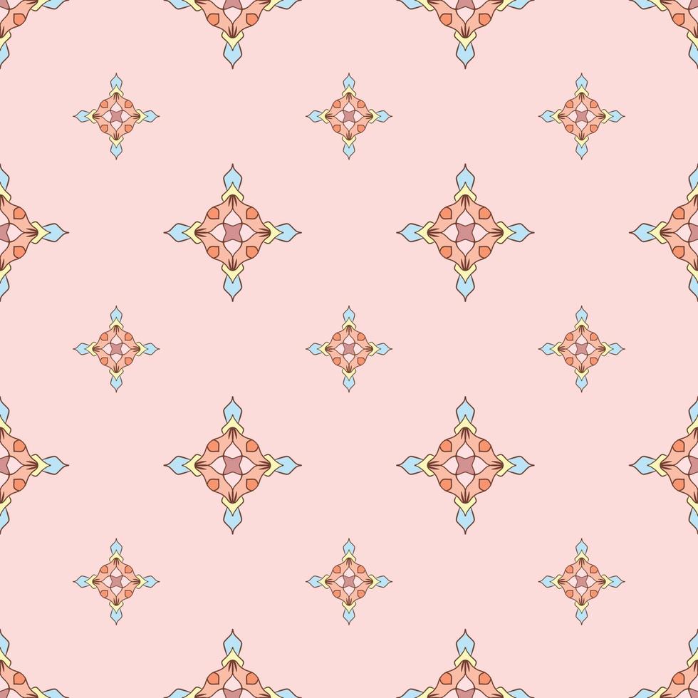 colorful vector repeat pattern, Hand drawn pattern or background ...