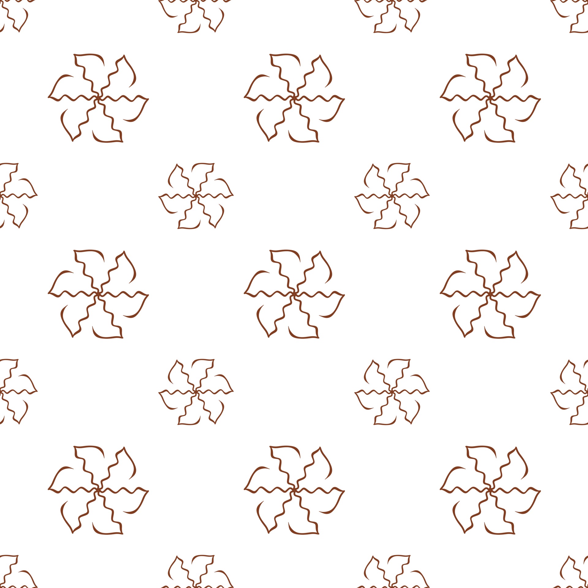 colorful vector repeat pattern, Hand drawn pattern or background ...