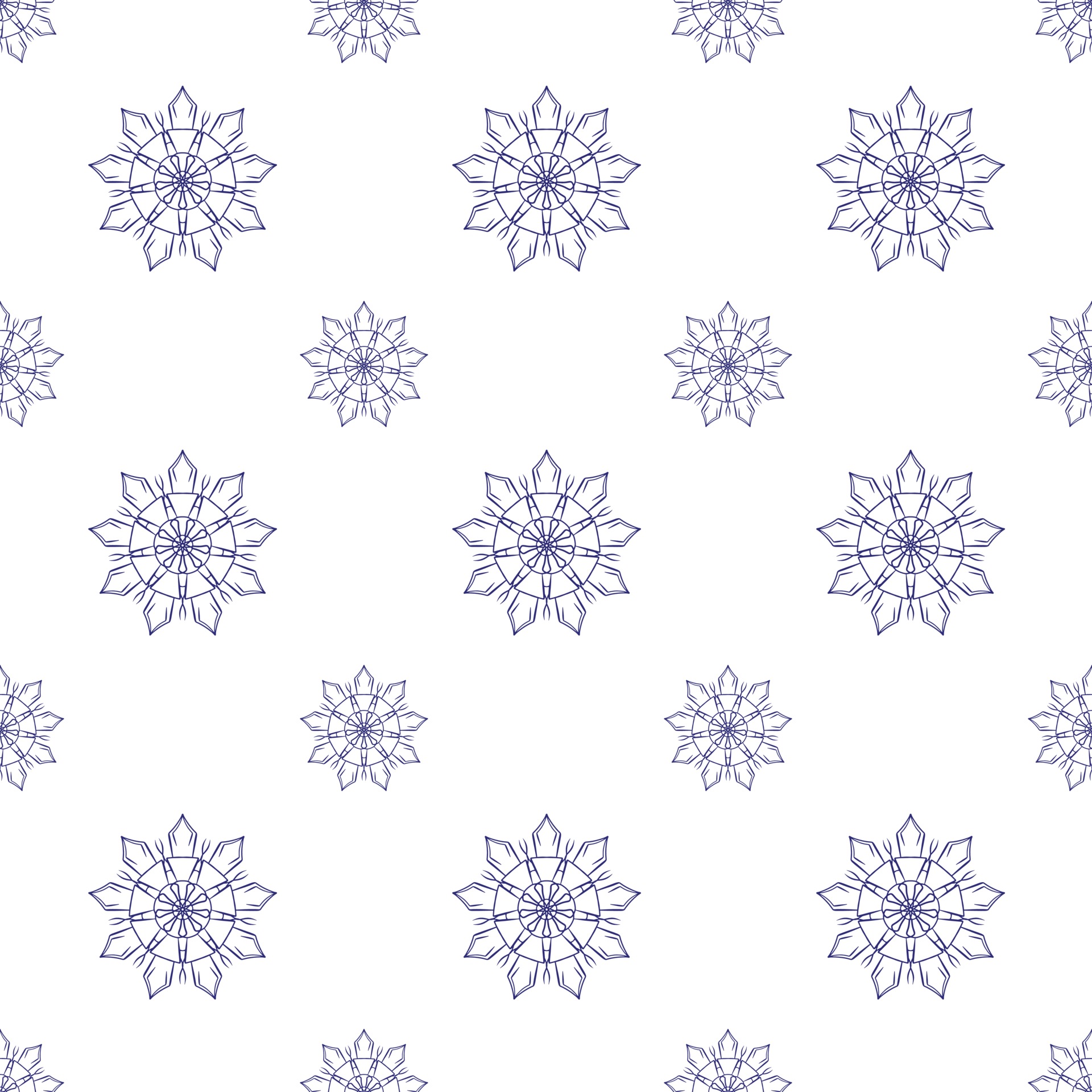 colorful vector repeat pattern, Hand drawn pattern or background ...