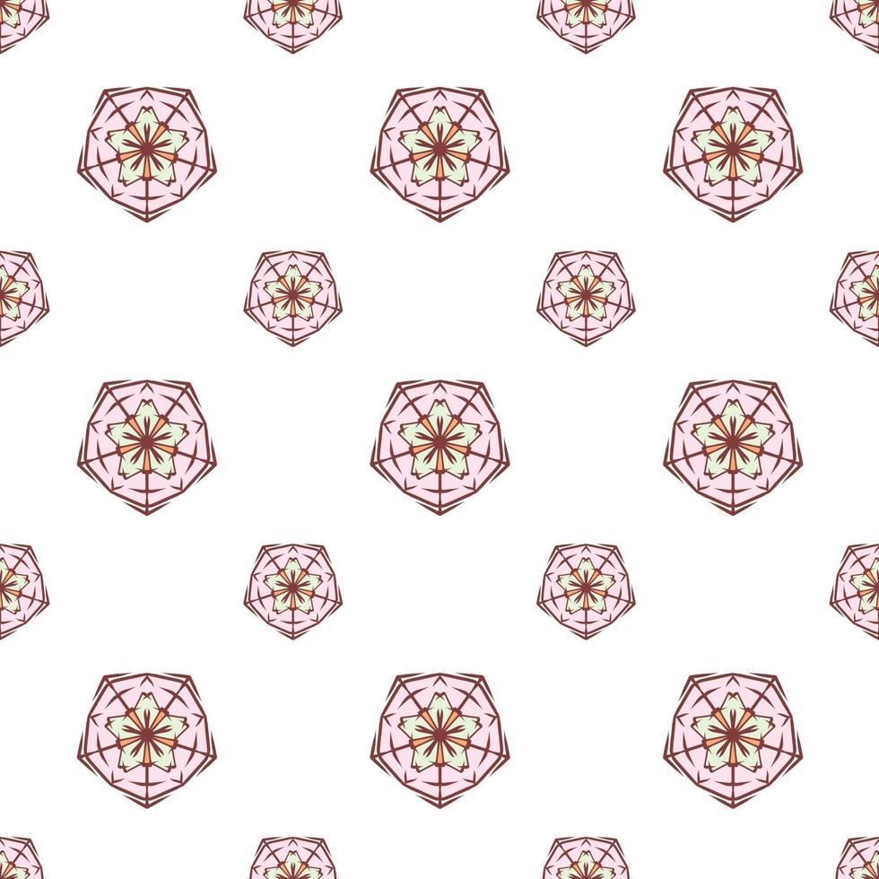 colorful vector repeat pattern, Hand drawn pattern or background ...