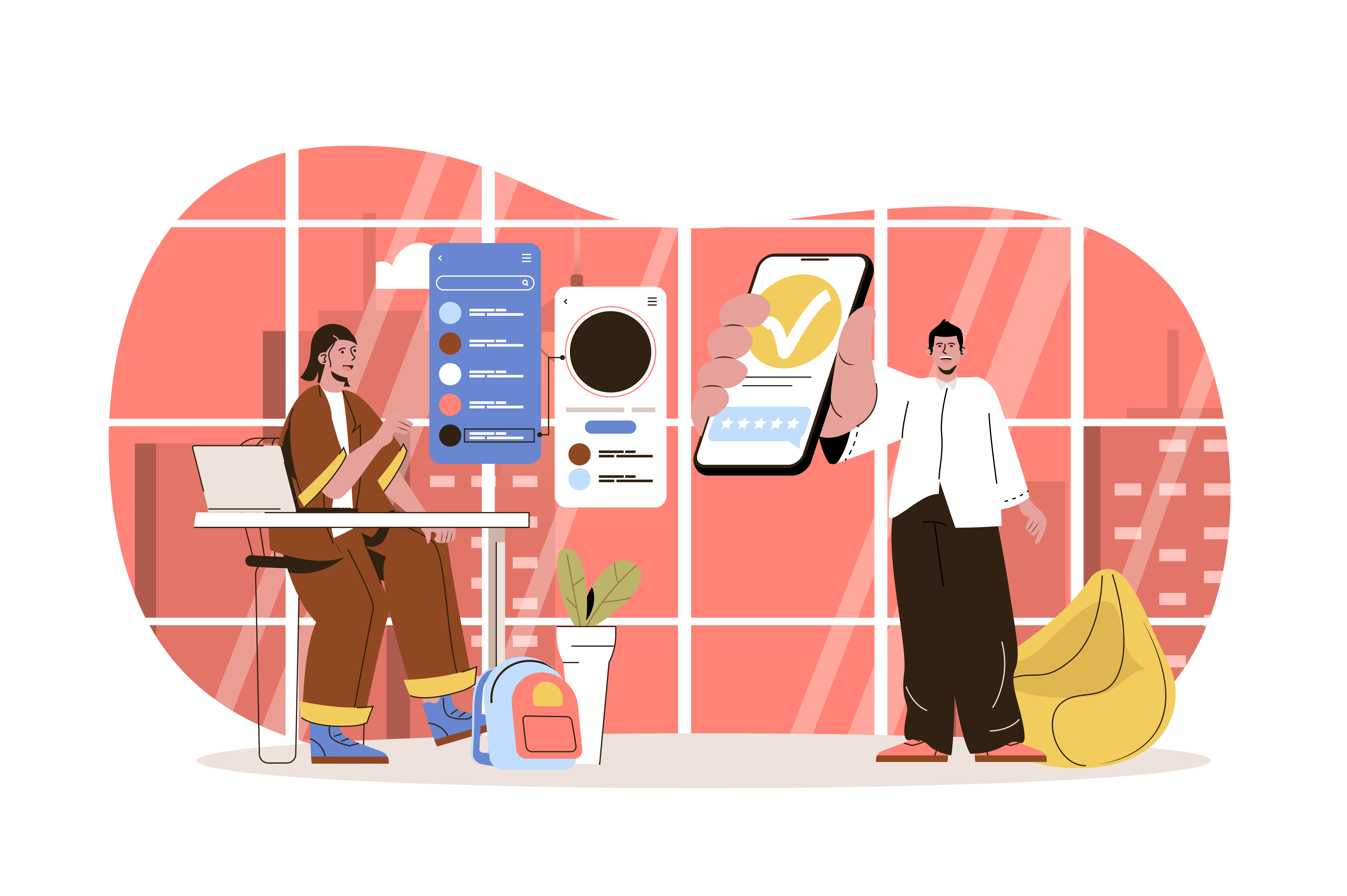 App Development Web Illustration 3182419 Vector Art At Vecteezy