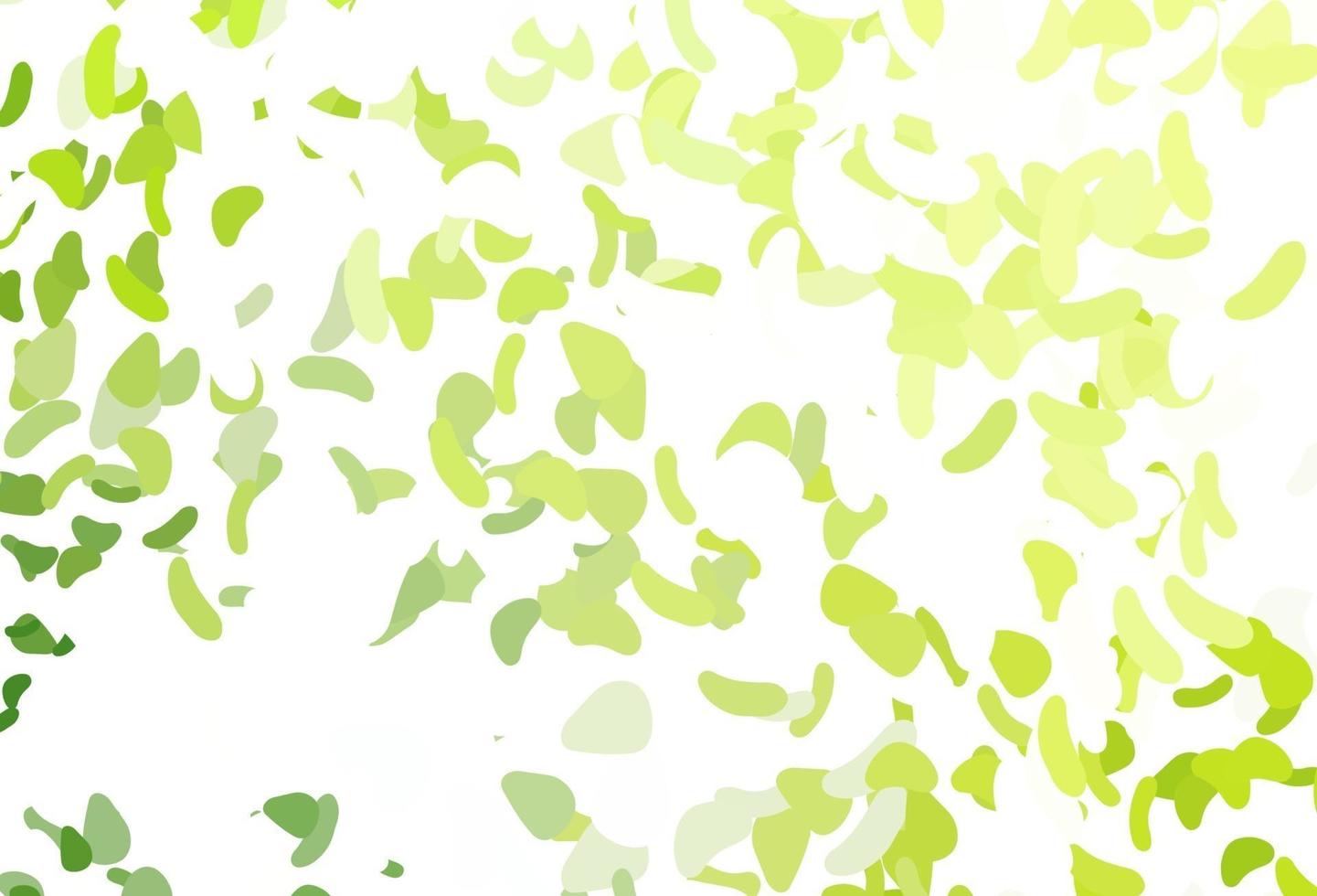 Light Green vector background with abstract forms. 3182971 Vector Art ...