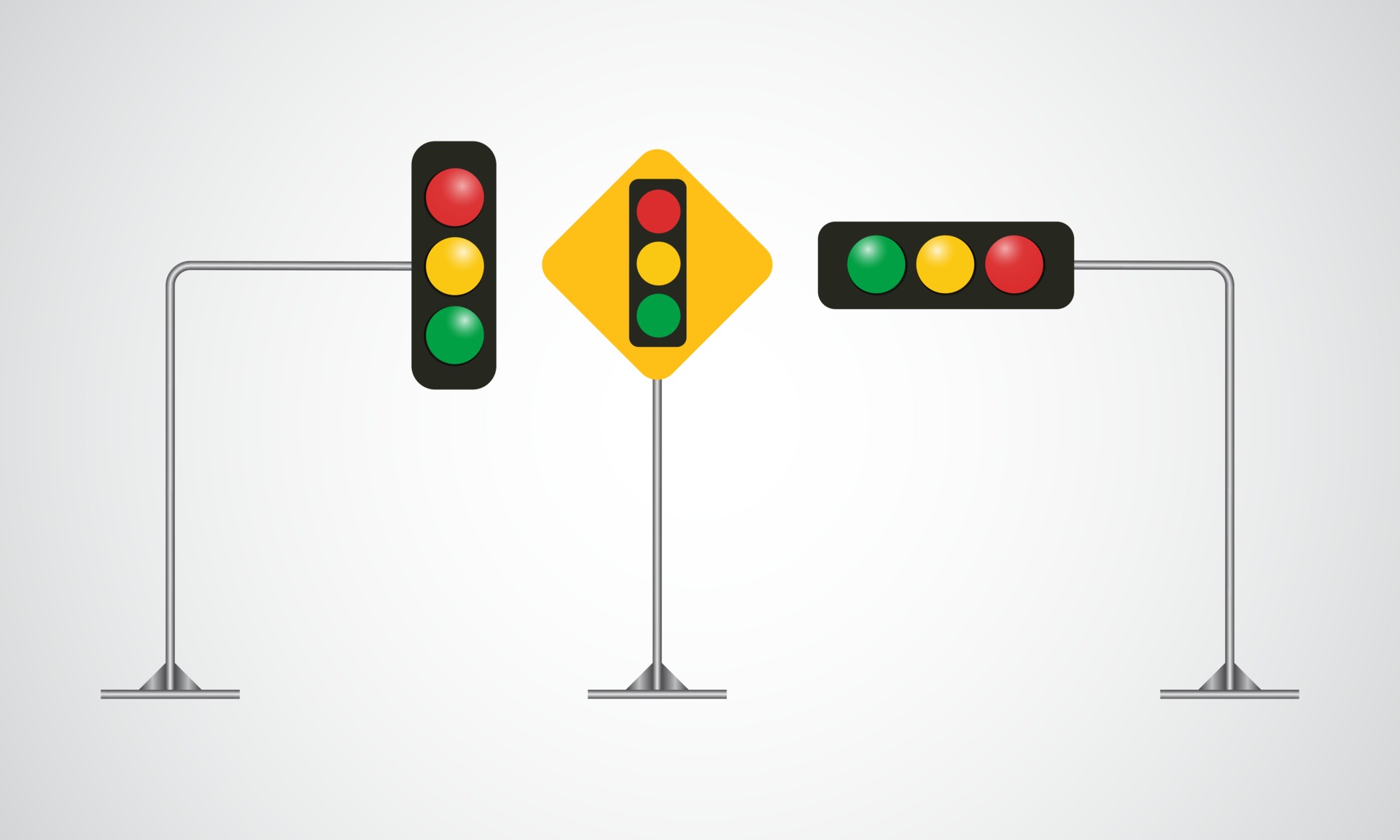 Traffic light illustration design. Traffic sign vector illustration ... Traffic light illustration design. Traffic sign vector illustration ...