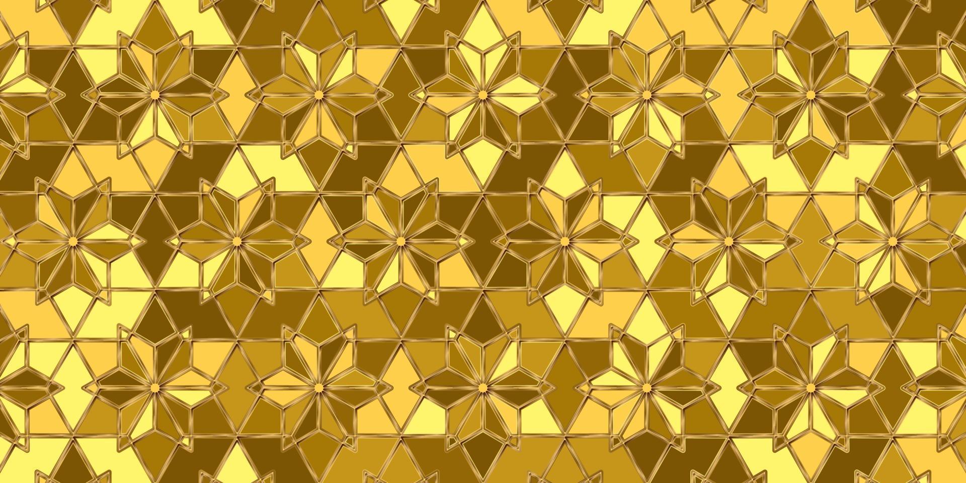 Gold geometric pattern design modern luxury background 3185414 Vector ...