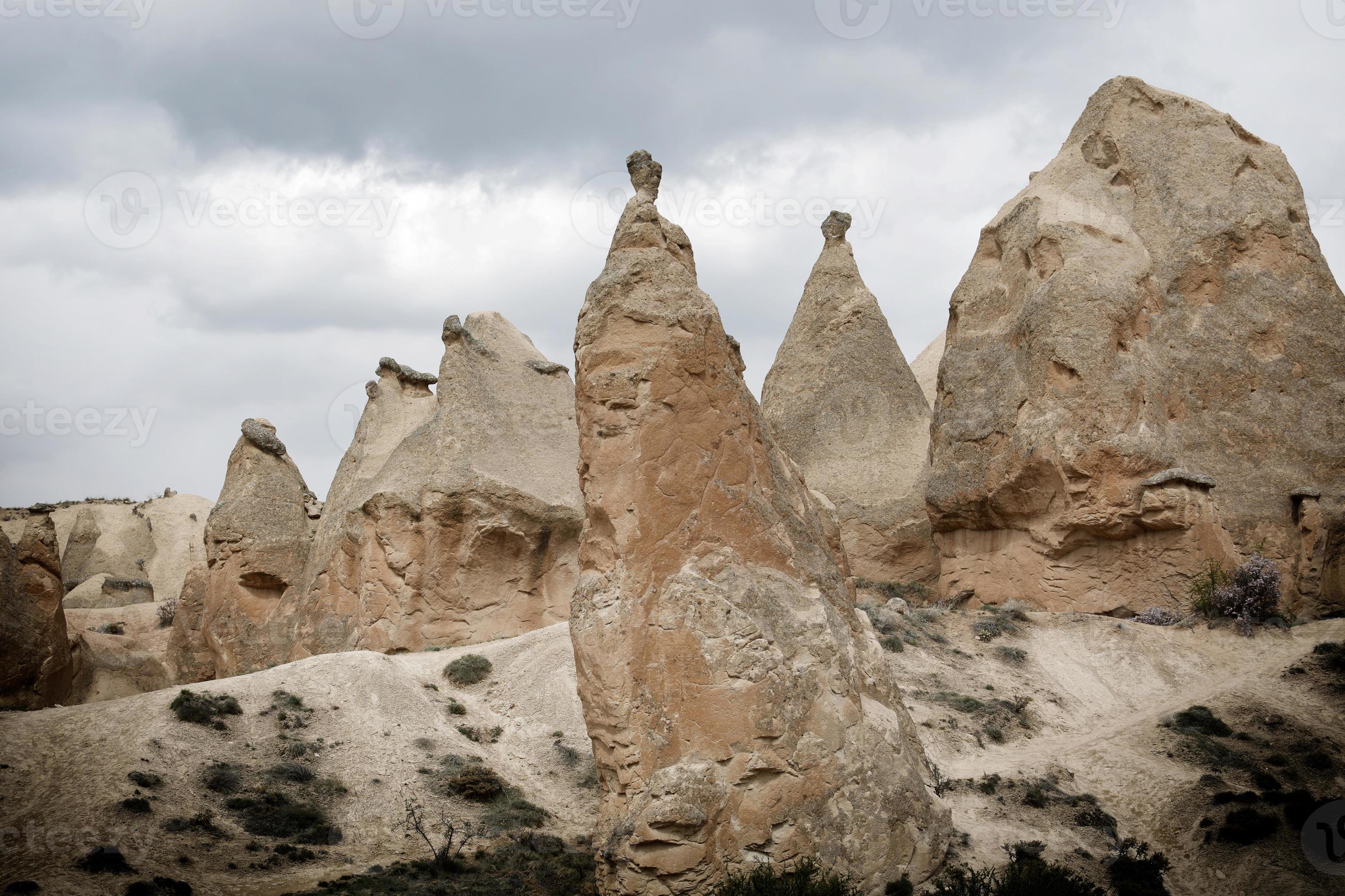 Fairy chimneys in Cappadocia, Turkey, Fairy Chimneys Landscape 3187952 ...