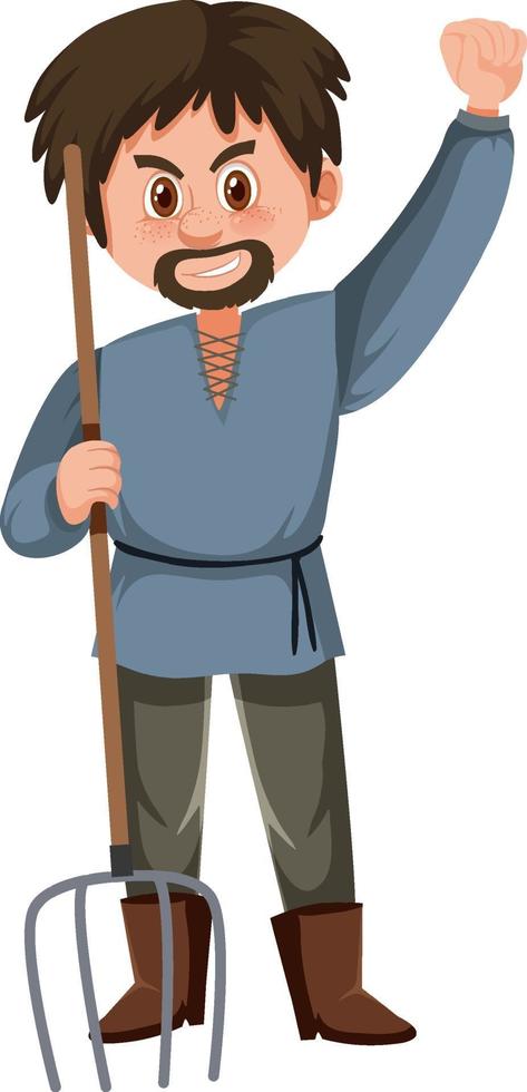 Medieval Peasant Clipart