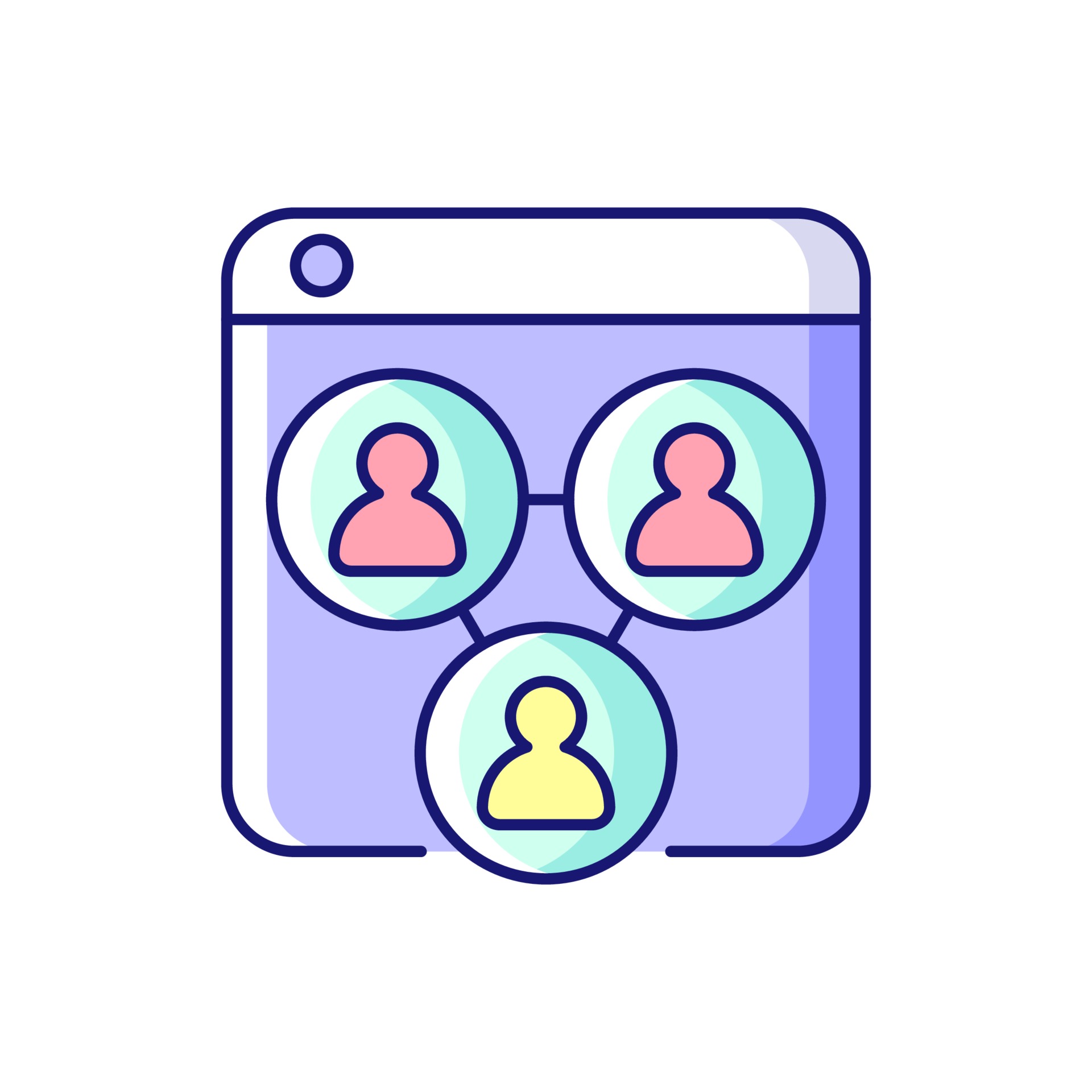 Collaborative Platforms Rgb Color Icon 3189741 Vector Art At Vecteezy