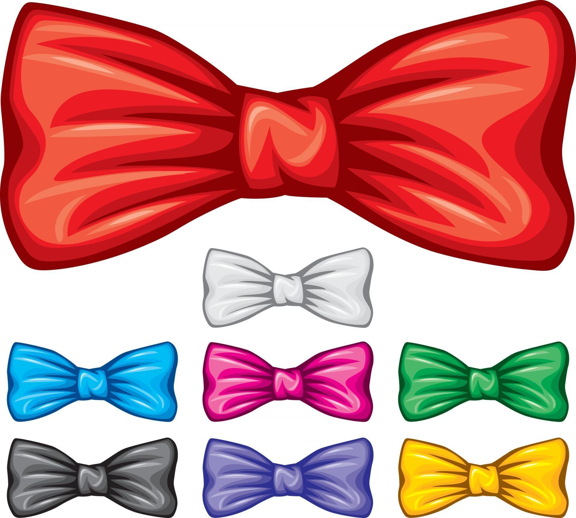Bow Ties Collection 3190062 Vector Art at Vecteezy