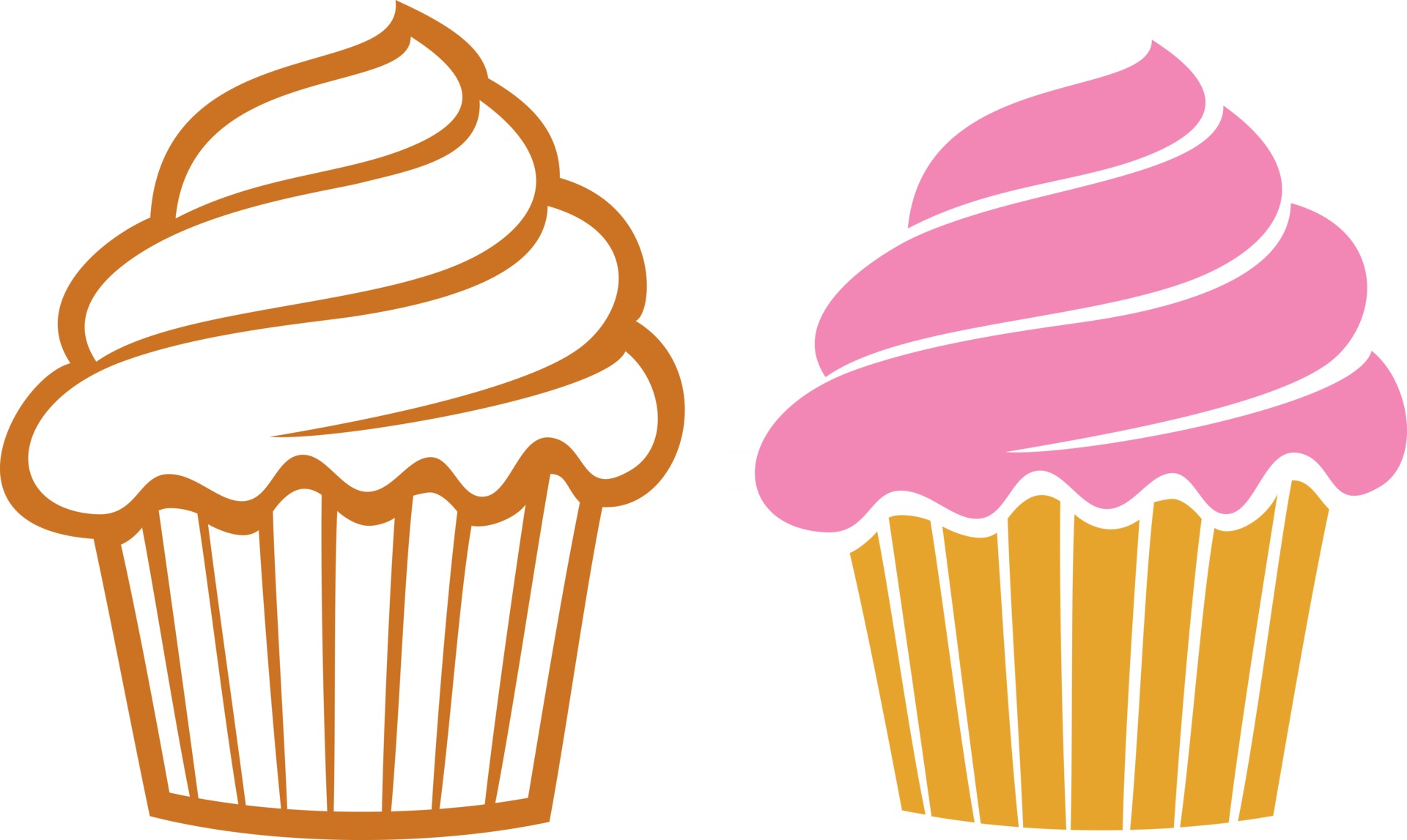 Cupcakes En Color 3192819 Vector En Vecteezy