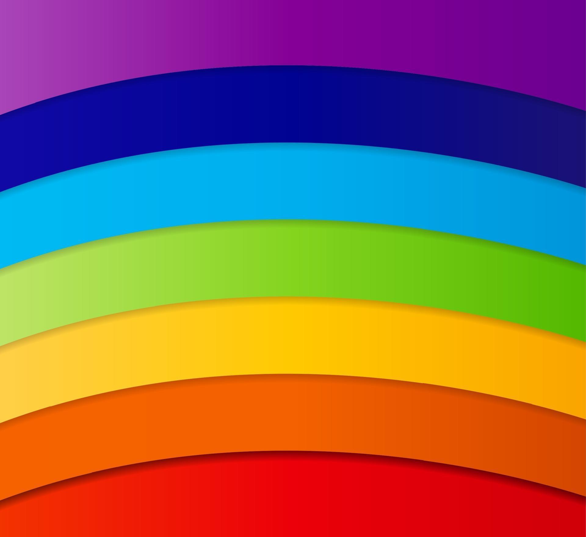 Rainbow Abstract Background Vector Illustration 3193043 Vector Art at ...