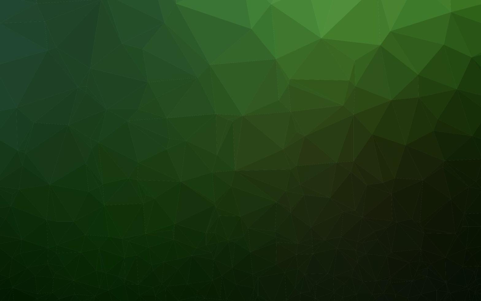 Dark Green Vector Shining Triangular Pattern 3198720 Vector Art At Vecteezy