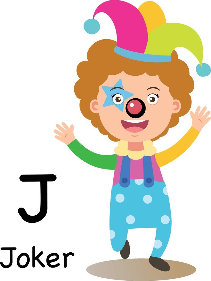 Alphabet Letter J-joker,vector 3204243 Vector Art at Vecteezy Alphabet Letter J-joker,vector 3204243 Vector Art at Vecteezy