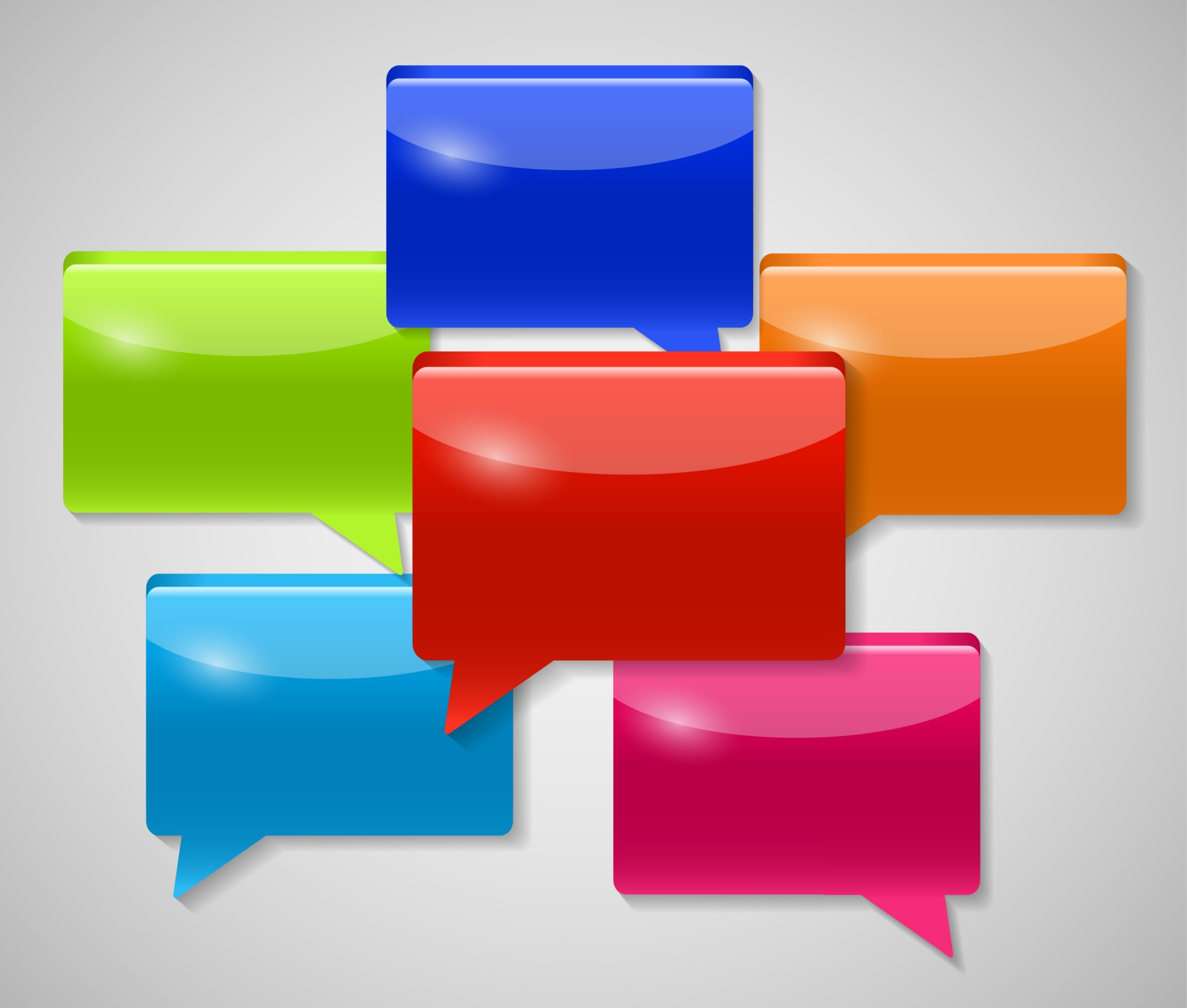 Speech Bubbles Vector Illustration 3205343 Vector Art at Vecteezy