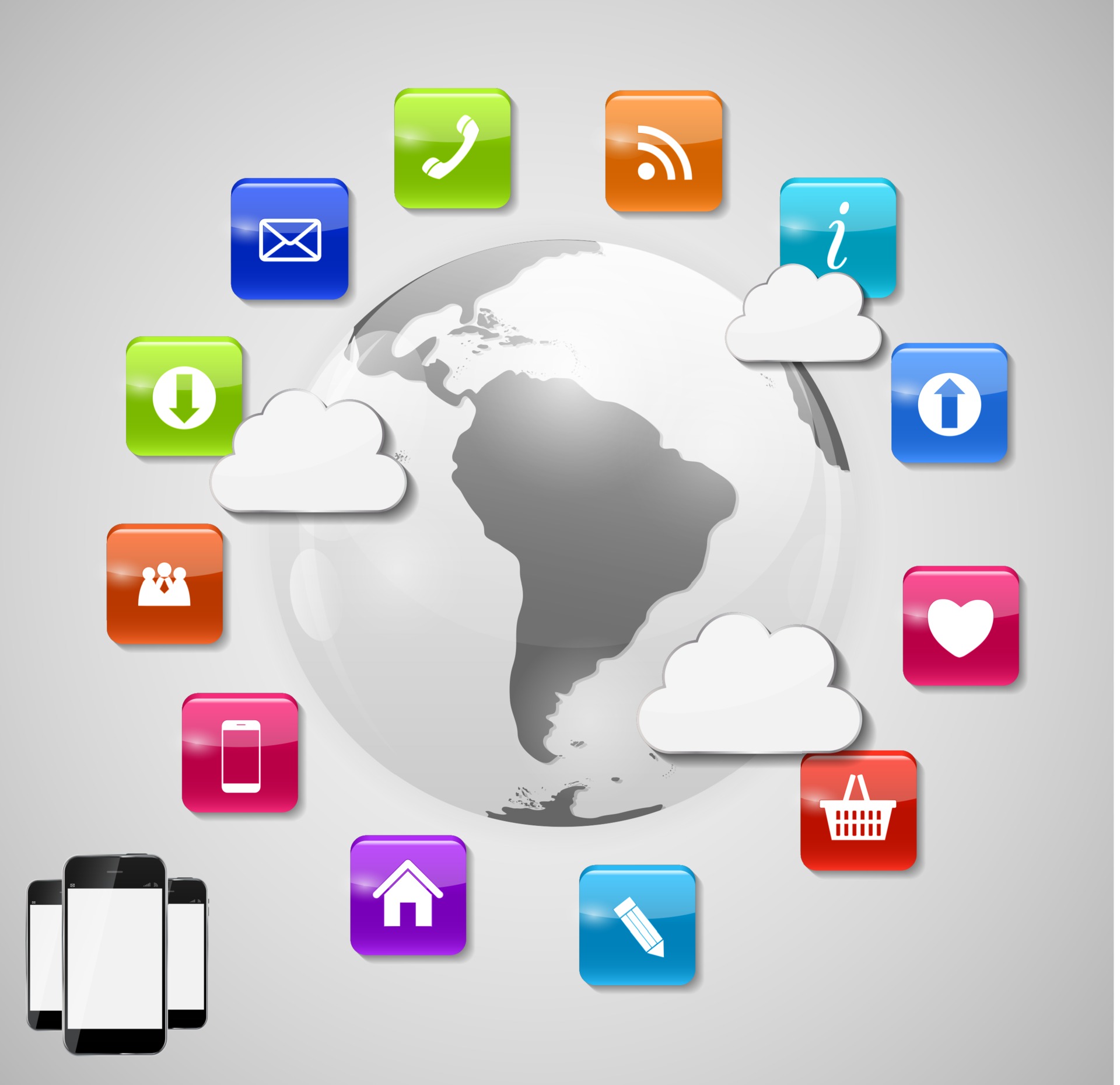 Cloud Computing Concept Vector Illustration 3205350 Vector Art at Vecteezy