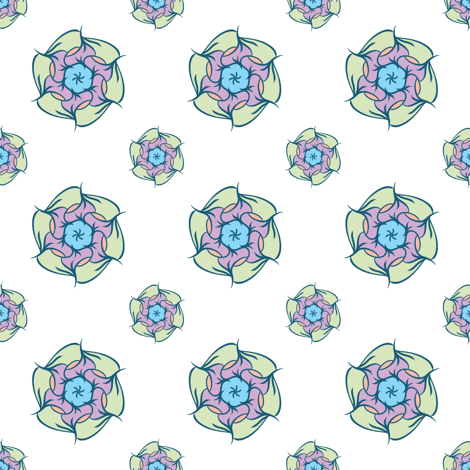 Hand drawn repeat background pattern 3211774 Vector Art at Vecteezy