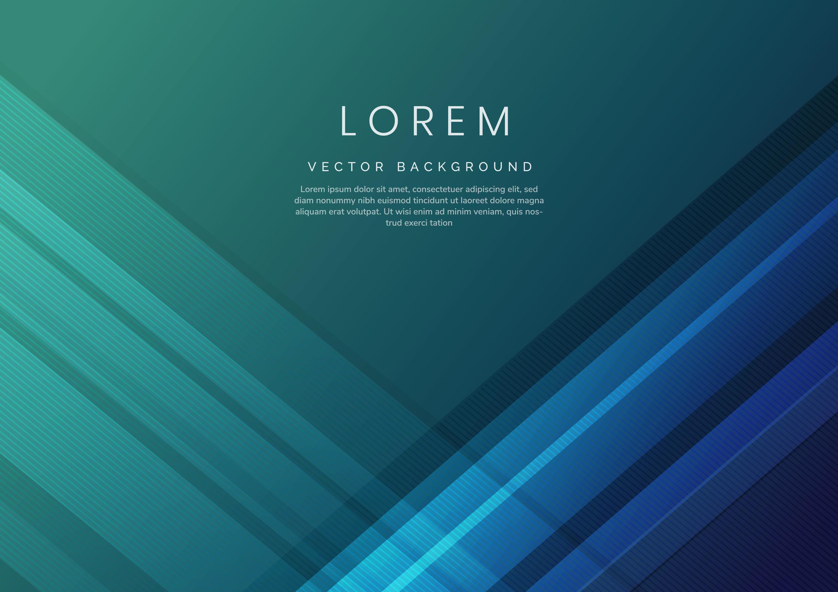 Abstract green gradient geometric diagonal overlay layer background ...