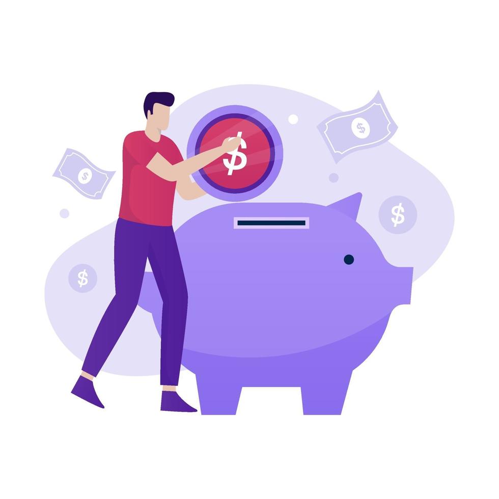 Save money illustration design concept 3216278 Vector Art at Vecteezy Save money illustration design concept 3216278 Vector Art at Vecteezy